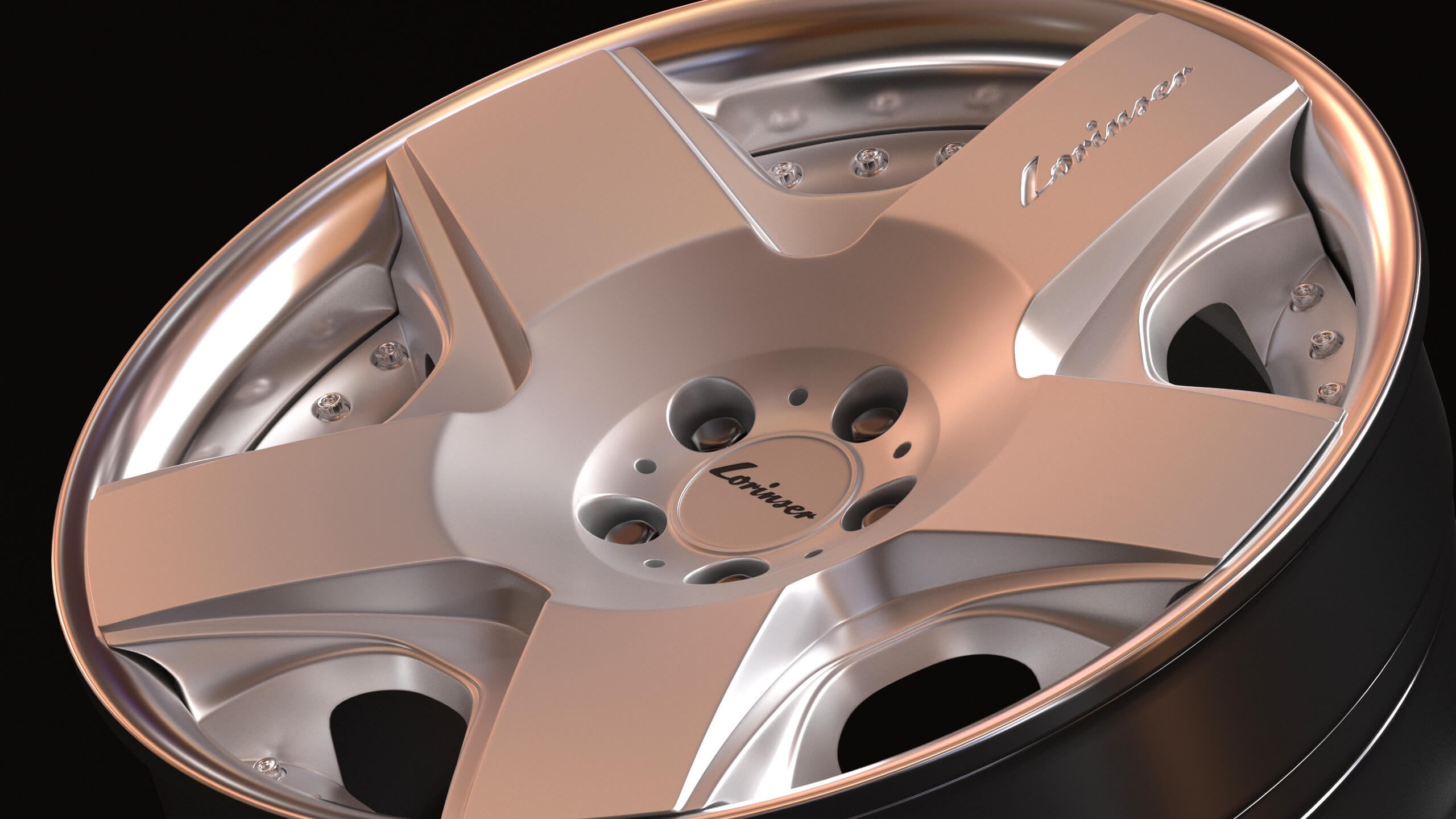 Lorinser RSK6 Wheel - 3D Model by bayazoff