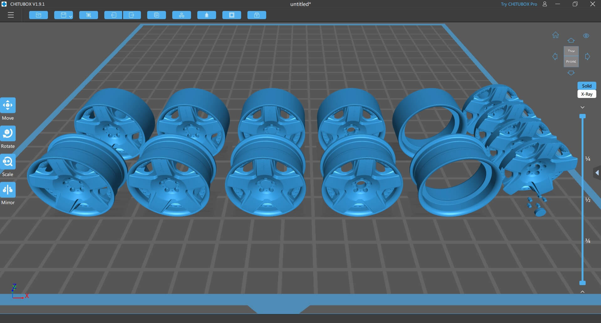 Lorinser RSK6 Wheel - 3D Model by bayazoff