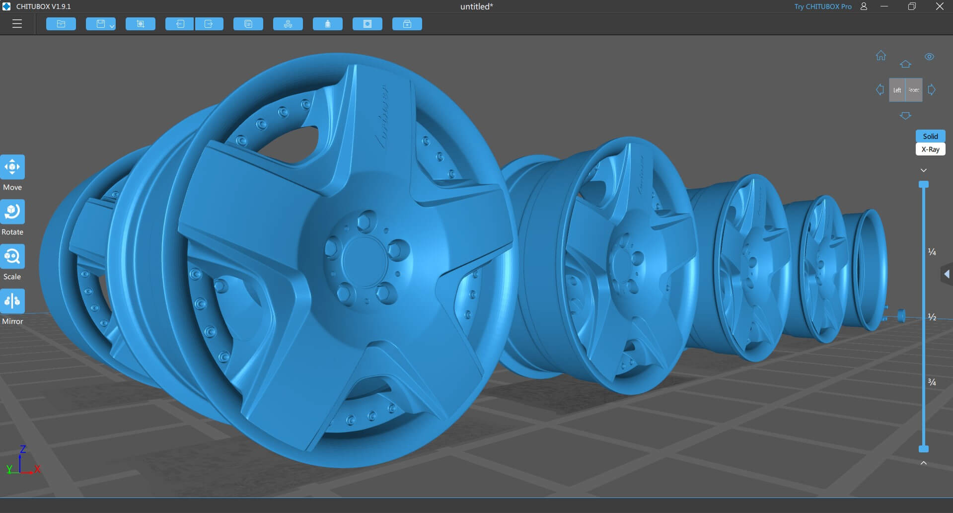 Lorinser RSK6 Wheel - 3D Model by bayazoff