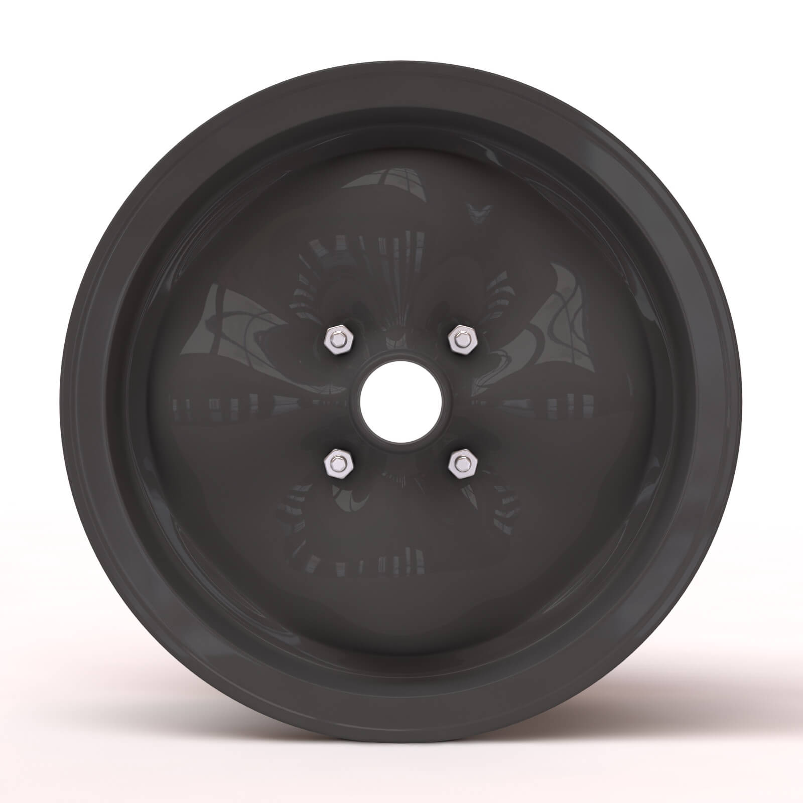 Lotus Wobbly Web Four Bolts Rim - 3D Print Model by bayazoff