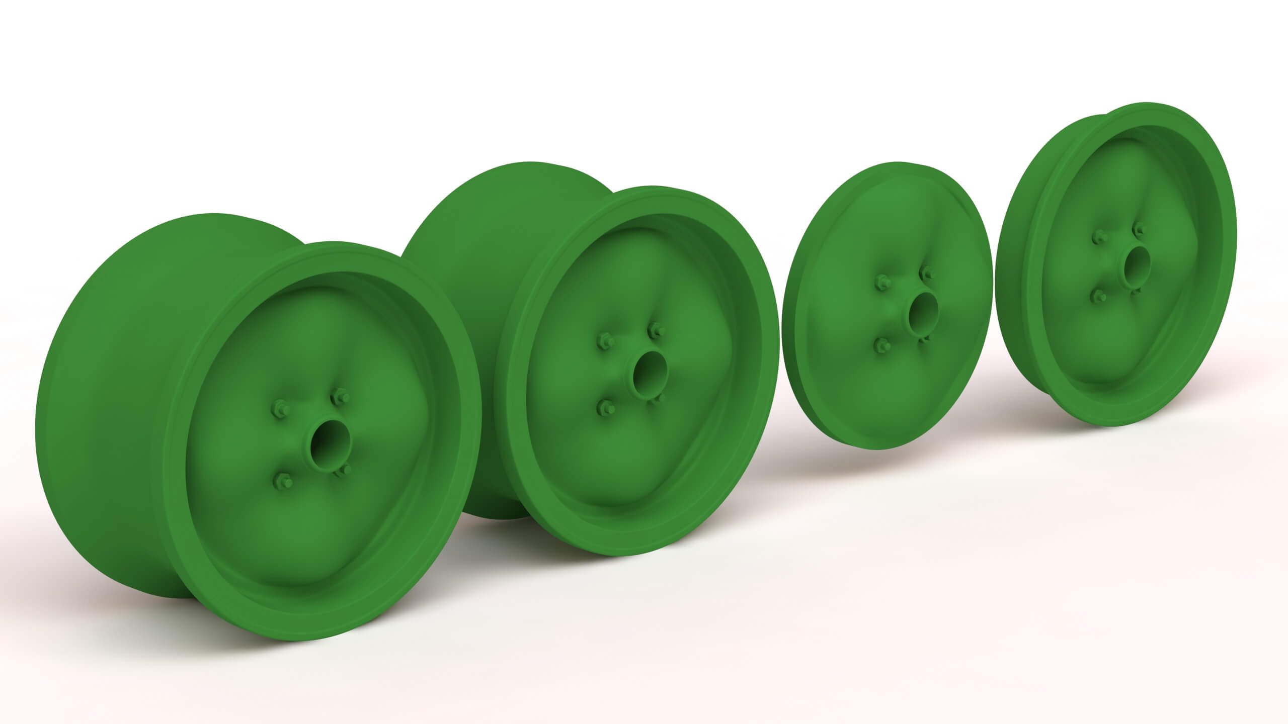 Lotus Wobbly Web Four Bolts Rim - 3D Model by bayazoff