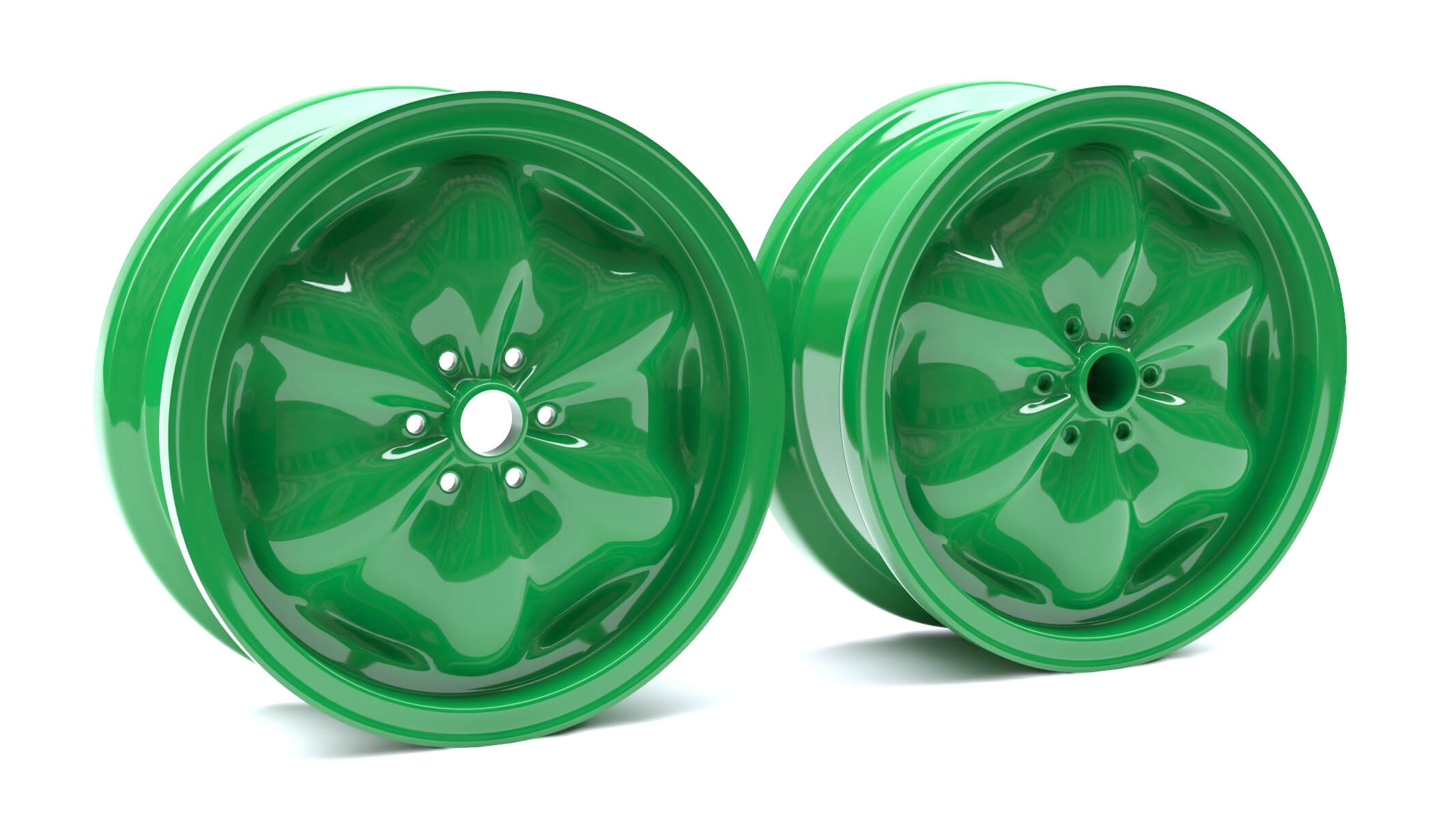 Lotus Wobbly Web Six Bolts Rim - 3D Model by bayazoff