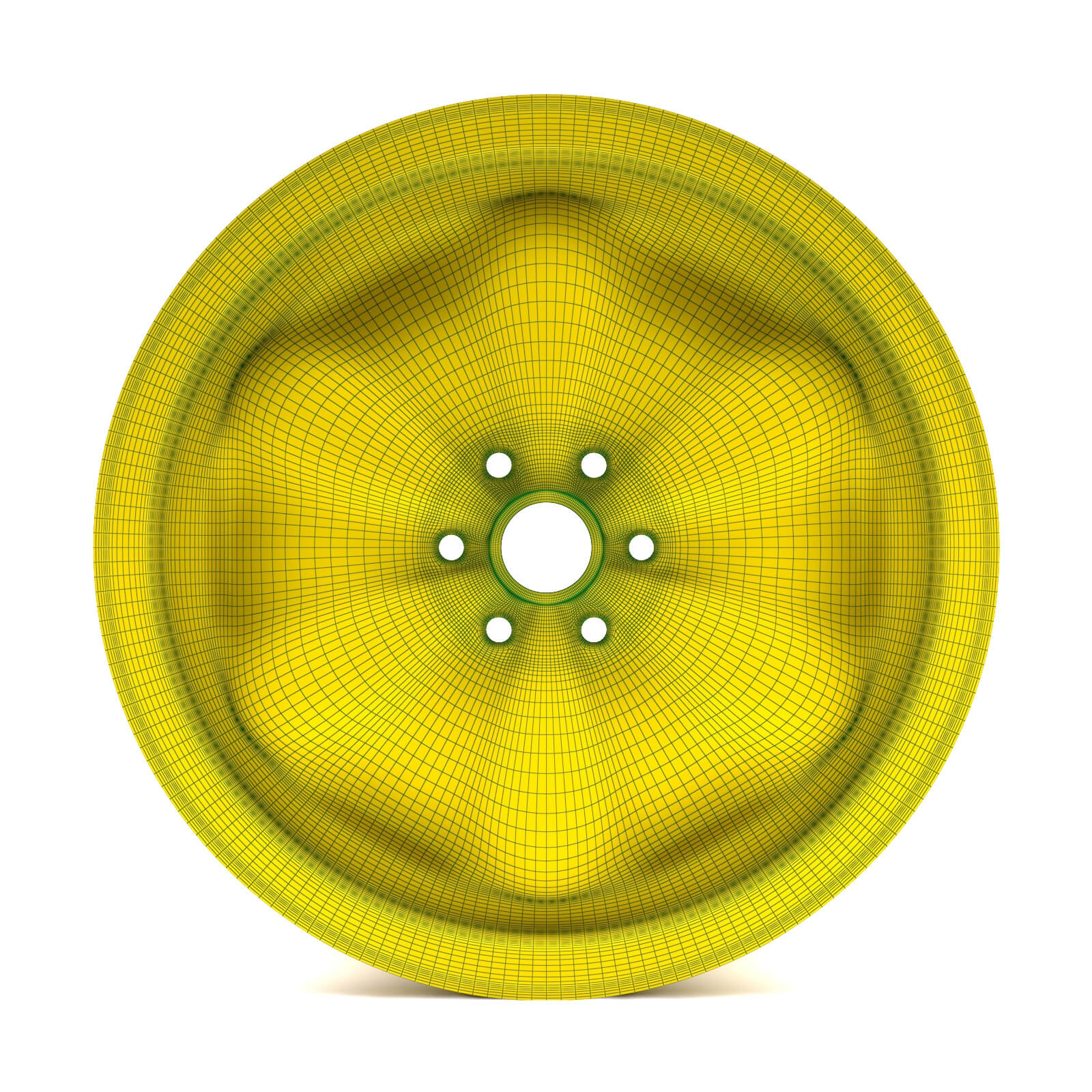 Lotus Wobbly Web Six Bolts Rim - 3D Model by bayazoff