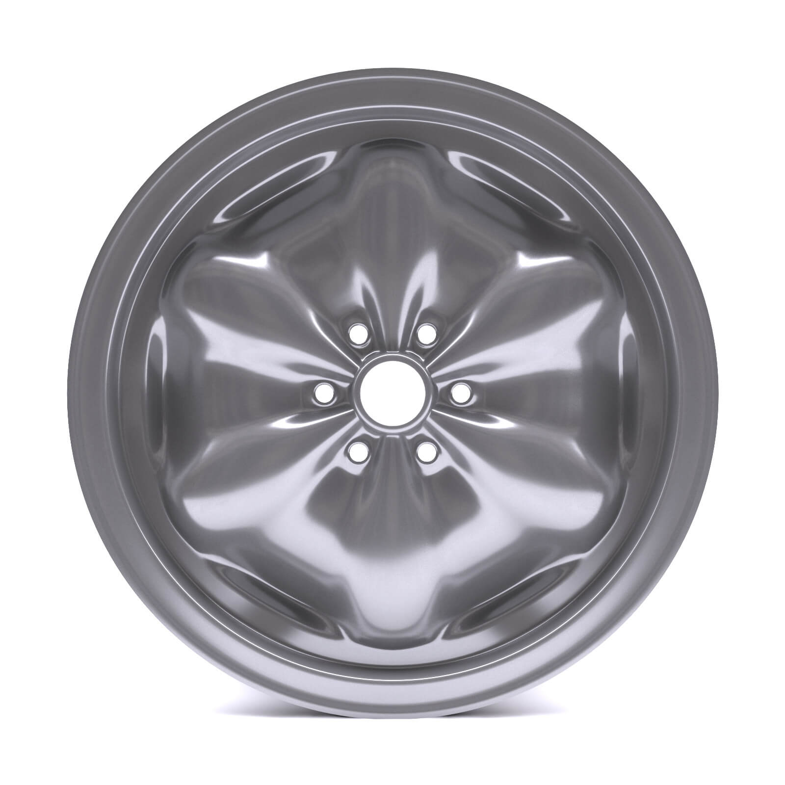 Lotus Wobbly Web Six Bolts Rim - 3D Print Model by bayazoff