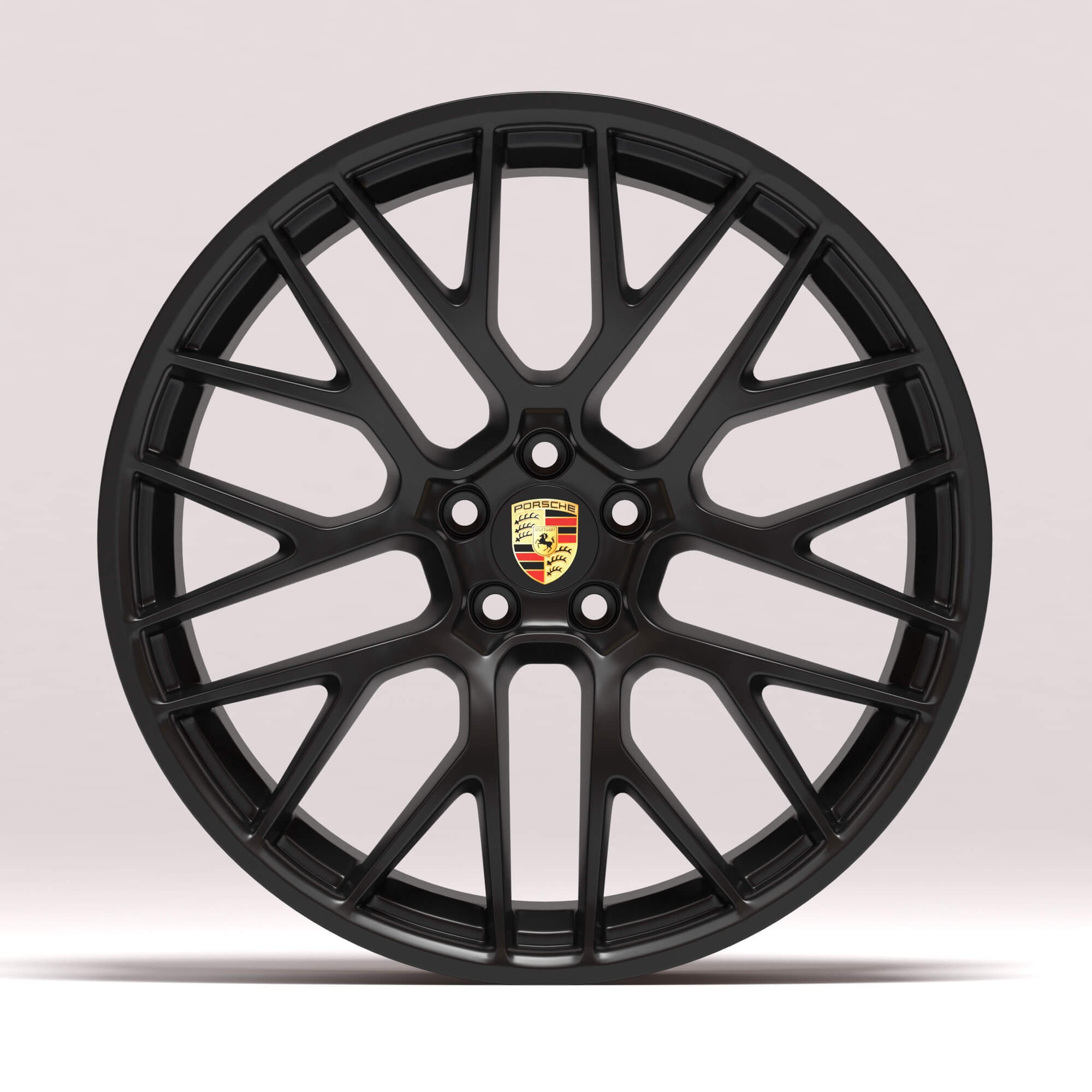 Macan RS Spyder Design Rim - 3D Print Model by bayazoff