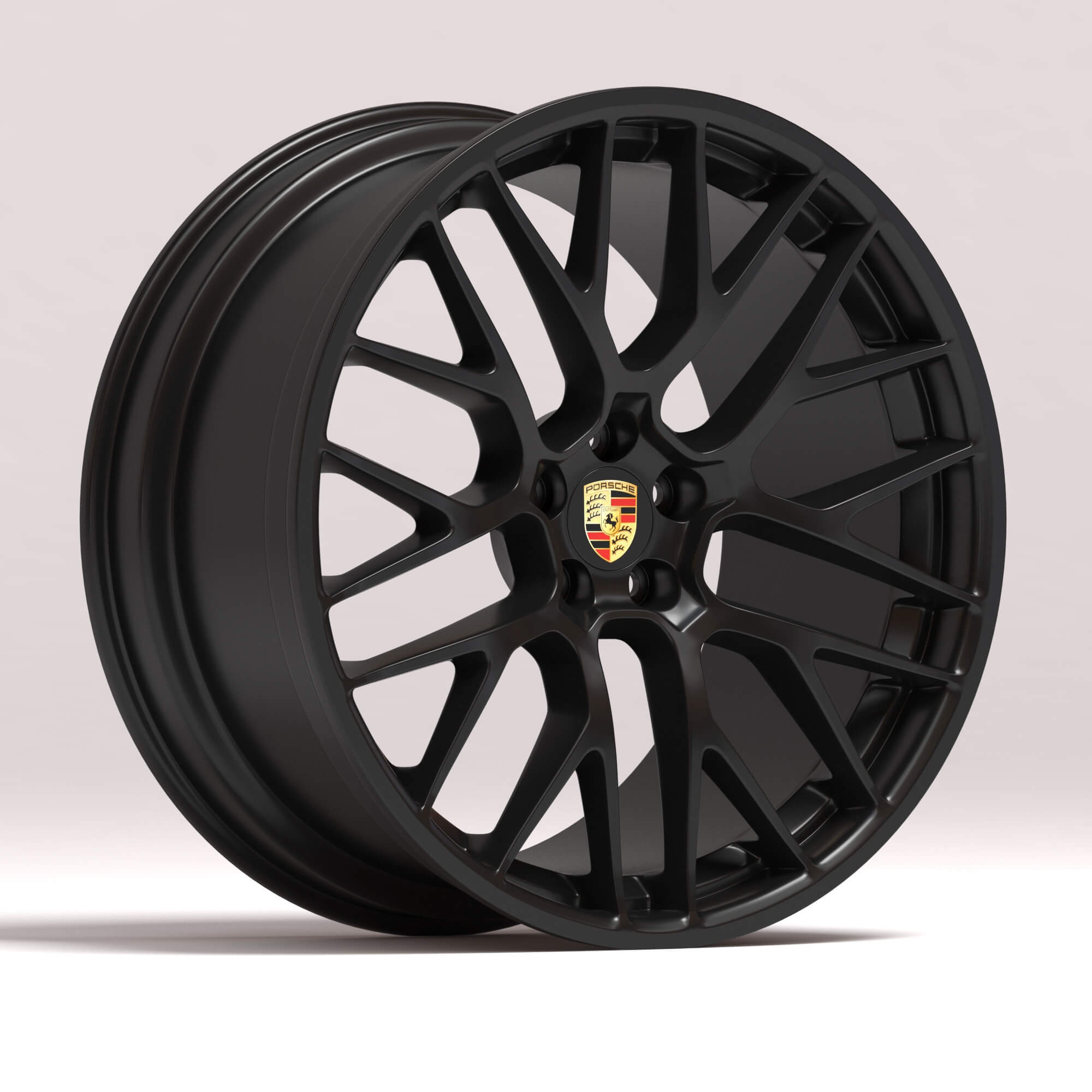 Macan RS Spyder Design Rim - 3D Print Model by bayazoff
