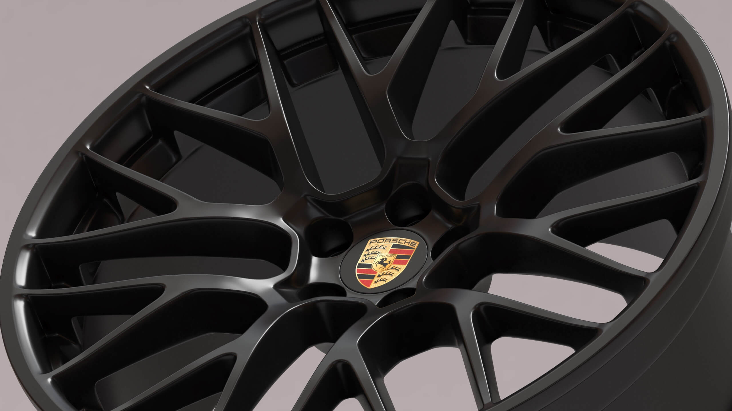 Macan RS Spyder Design Rim - 3D Print Model by bayazoff