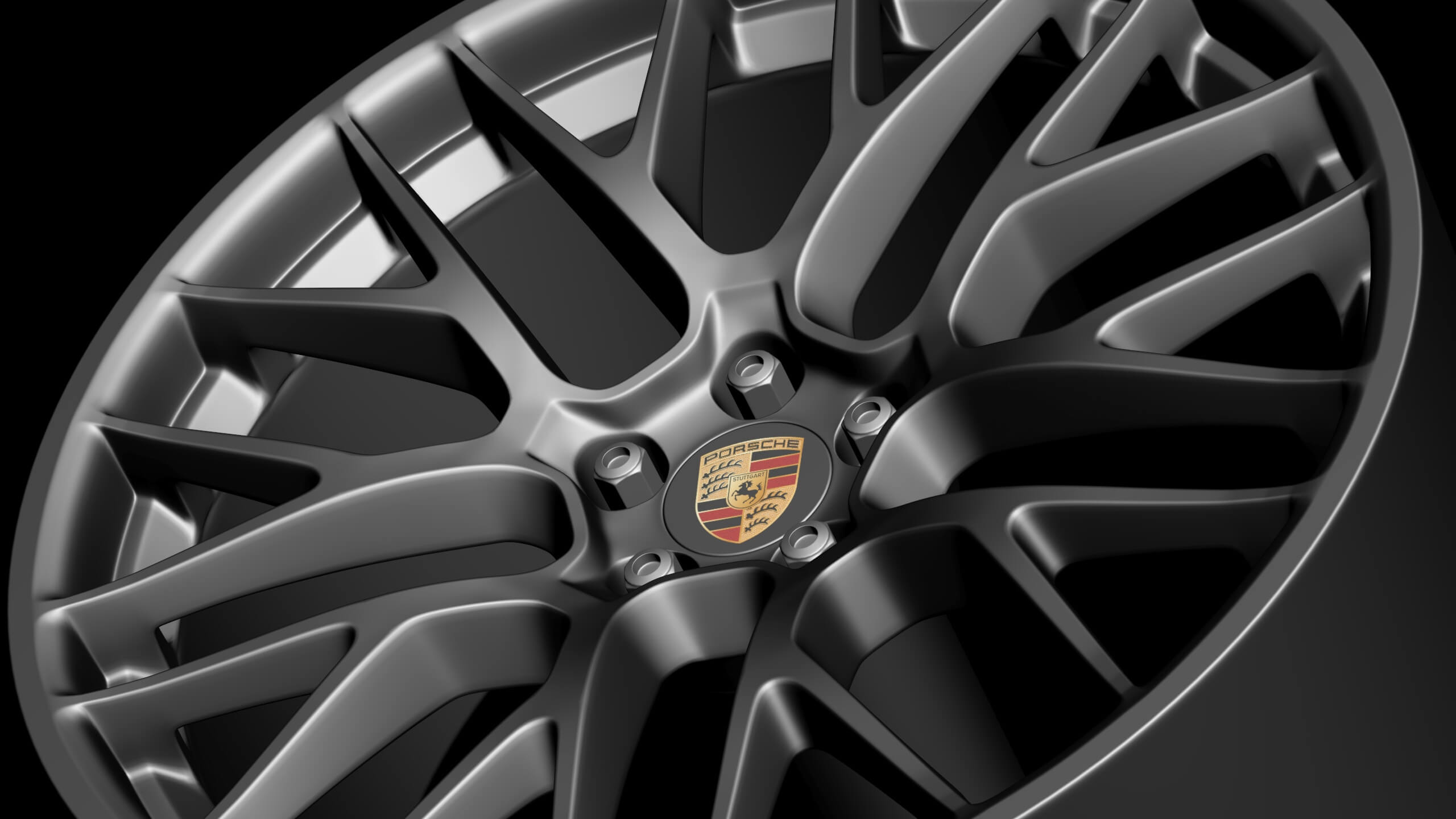 Macan RS Spyder Design Rim - 3D Print Model by bayazoff