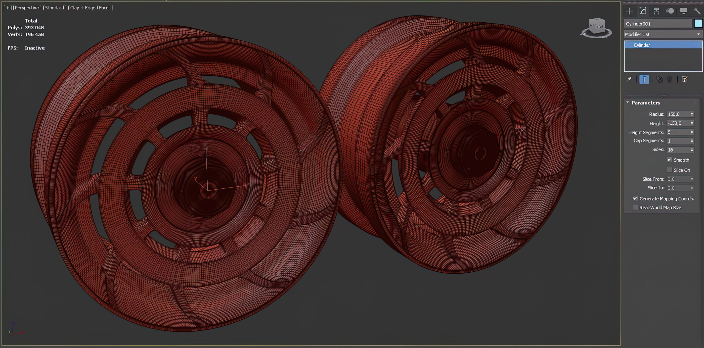 Manaray Turbina S Rim Printable - 3D Model by bayazoff