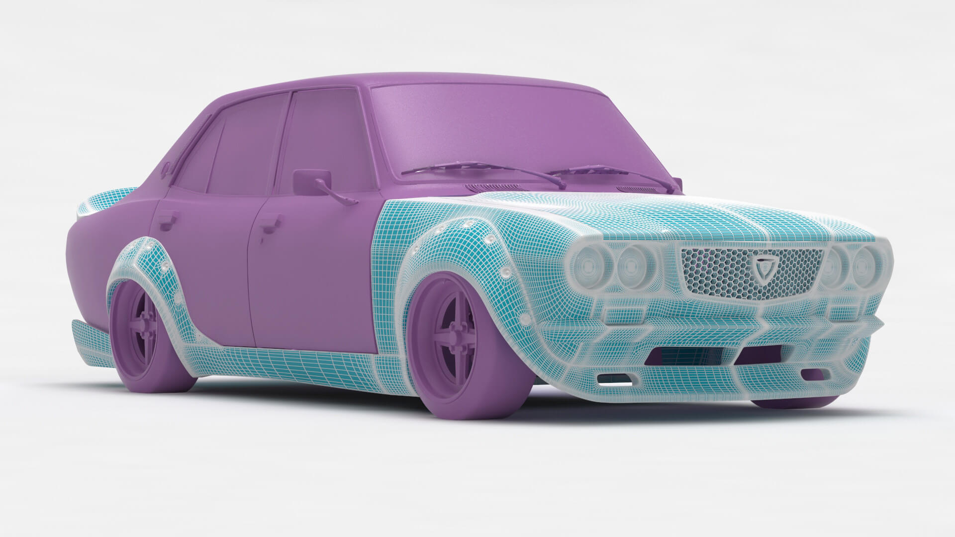 Mazda Capella RX-2 Rocket Bunny Custom Print Kit by bayazoff