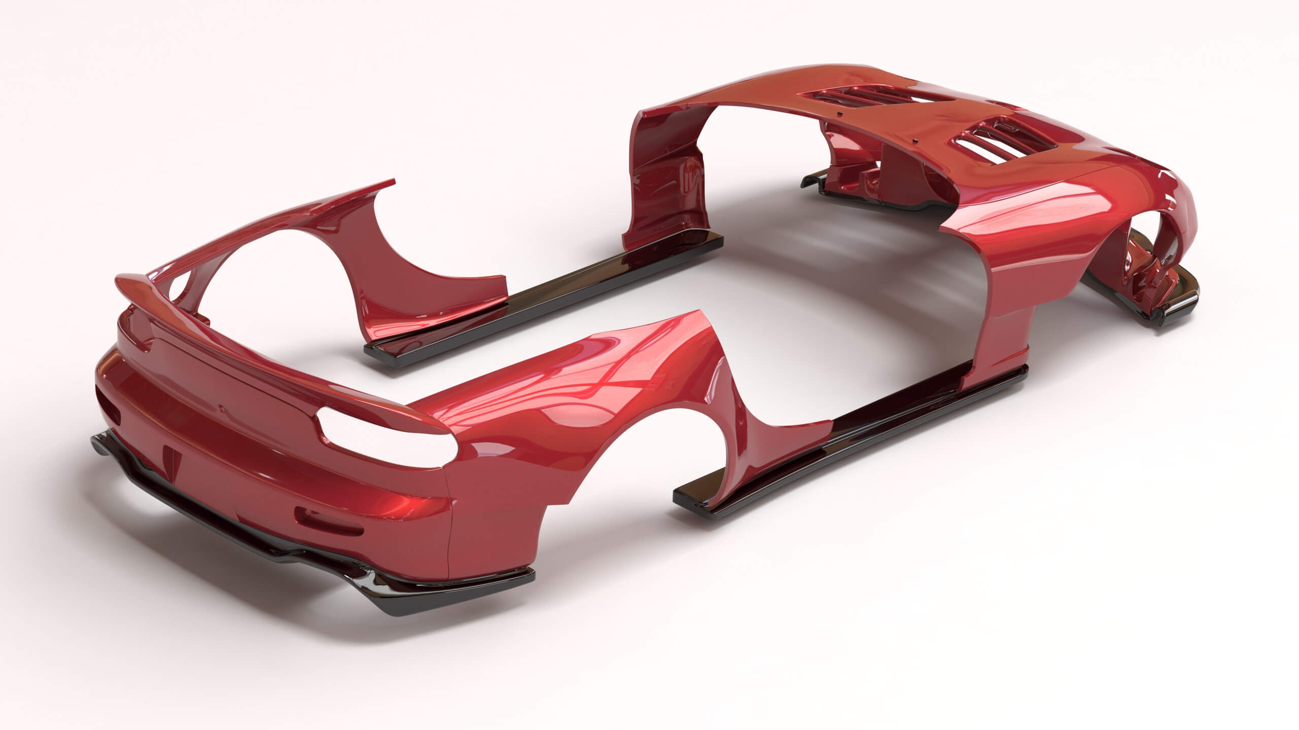 Mazda RX-7 Custom Body Kit Printable 3D Model by bayazoff