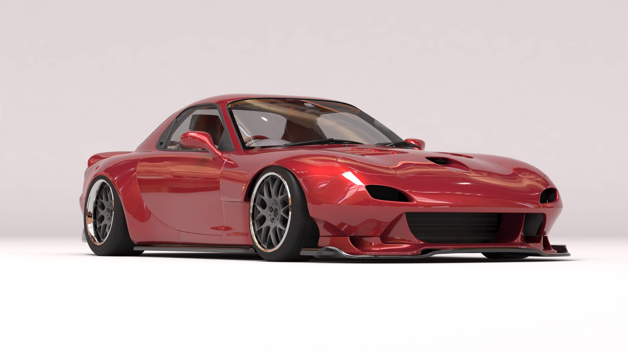 Mazda RX-7 Custom Body Kit Printable 3D Model by bayazoff