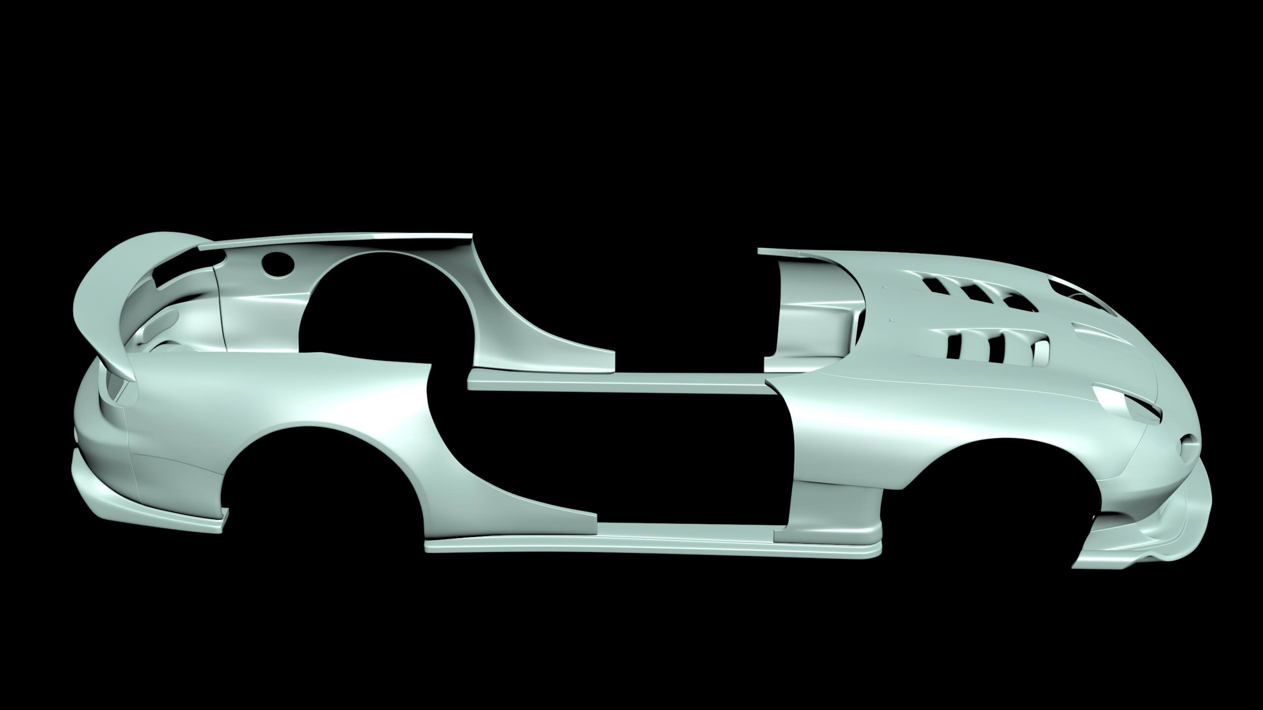 Mazda RX-7 Custom Body Kit Printable 3D Model by bayazoff