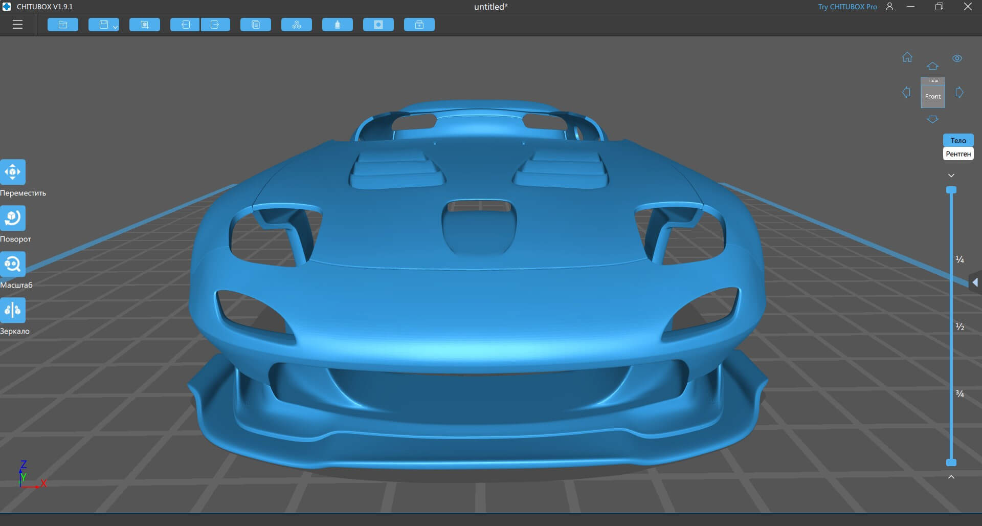 Mazda RX-7 Custom Body Kit Printable 3D Model by bayazoff