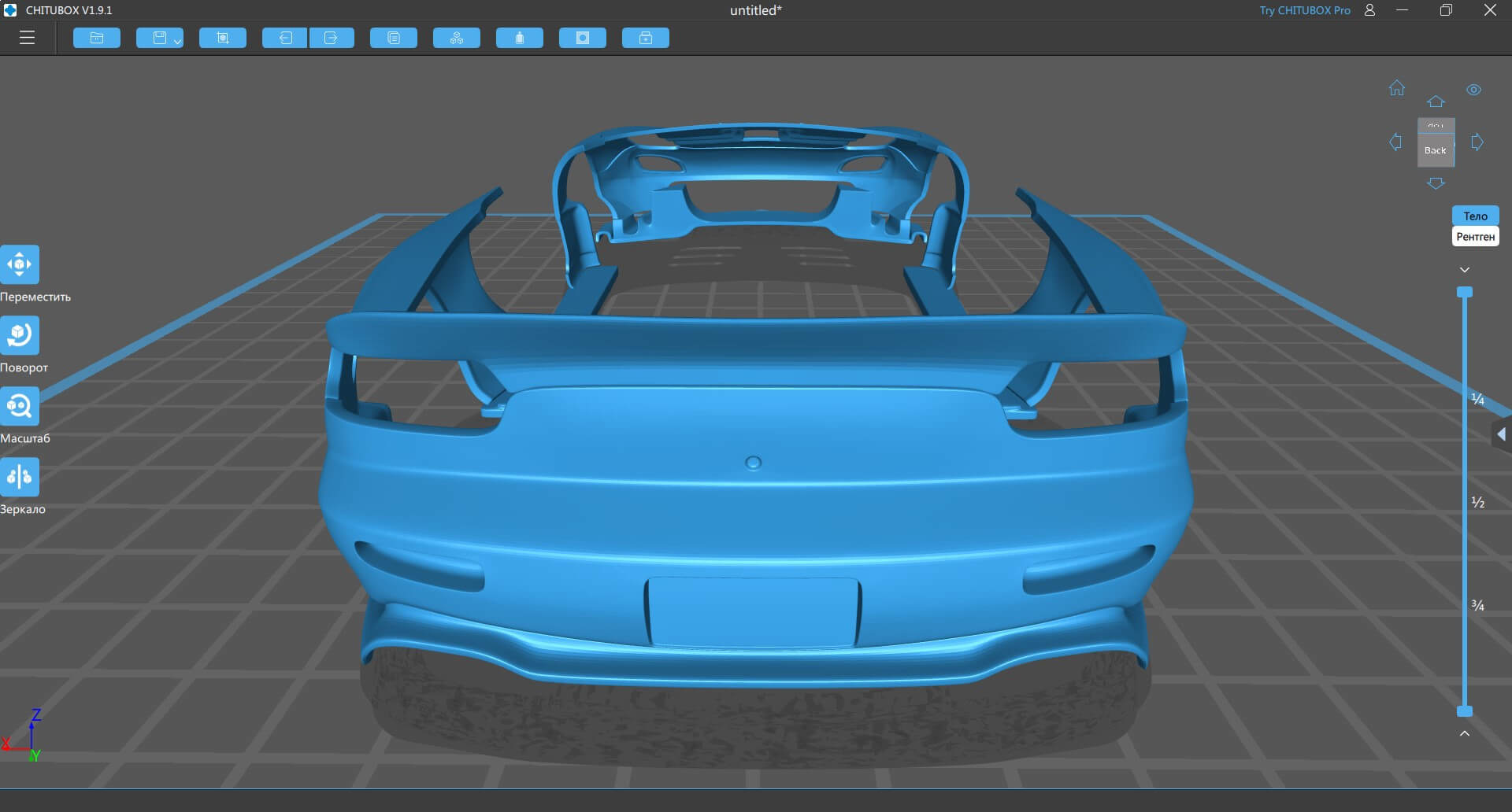 Mazda RX-7 Custom Body Kit Printable 3D Model by bayazoff