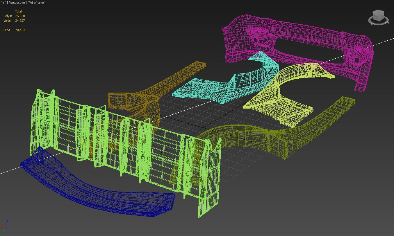 Mazda RX7 Rocket Bunny Print Kit - 3D Model by bayazoff