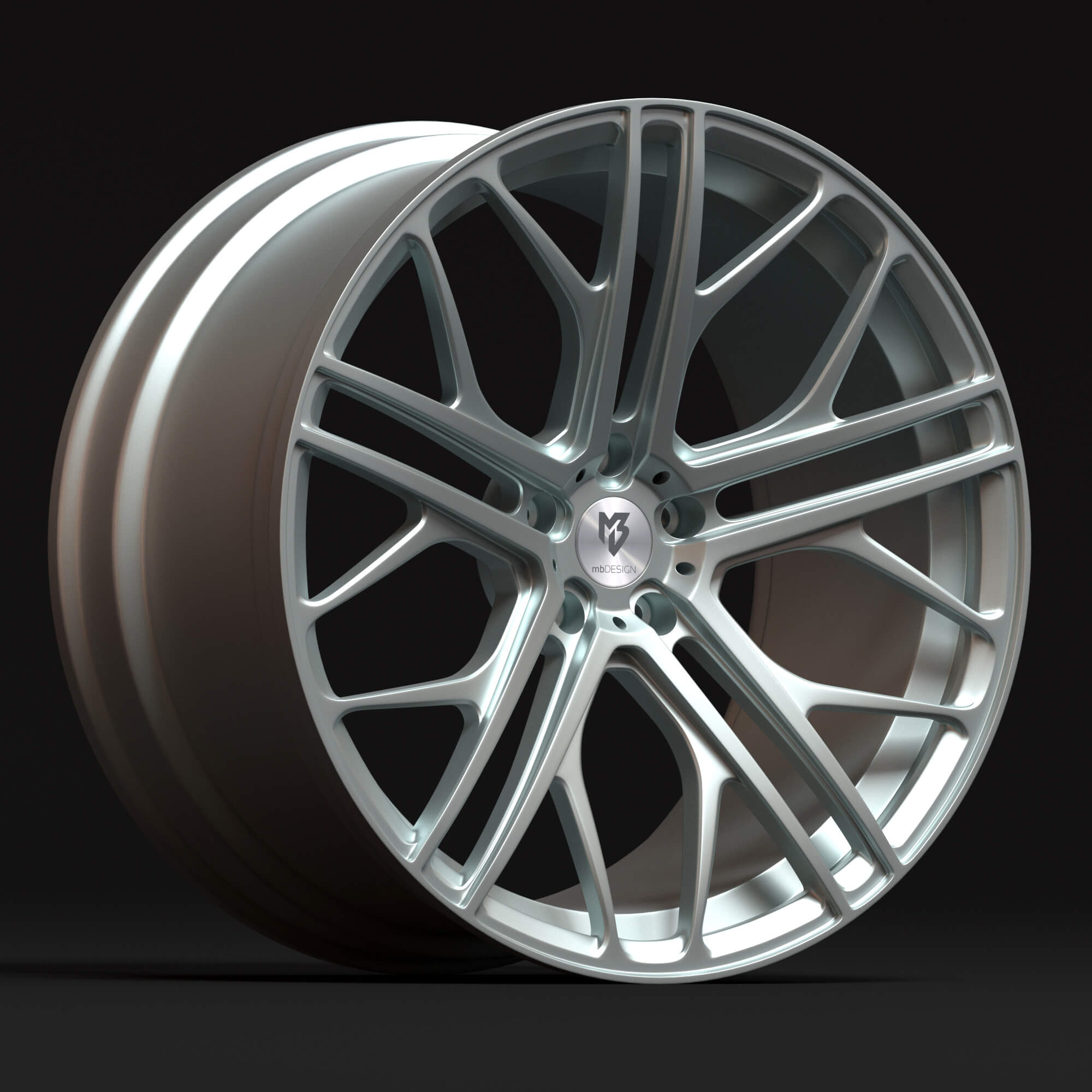 mbDESIGN SF1 Wheel - 3D Model by bayazoff