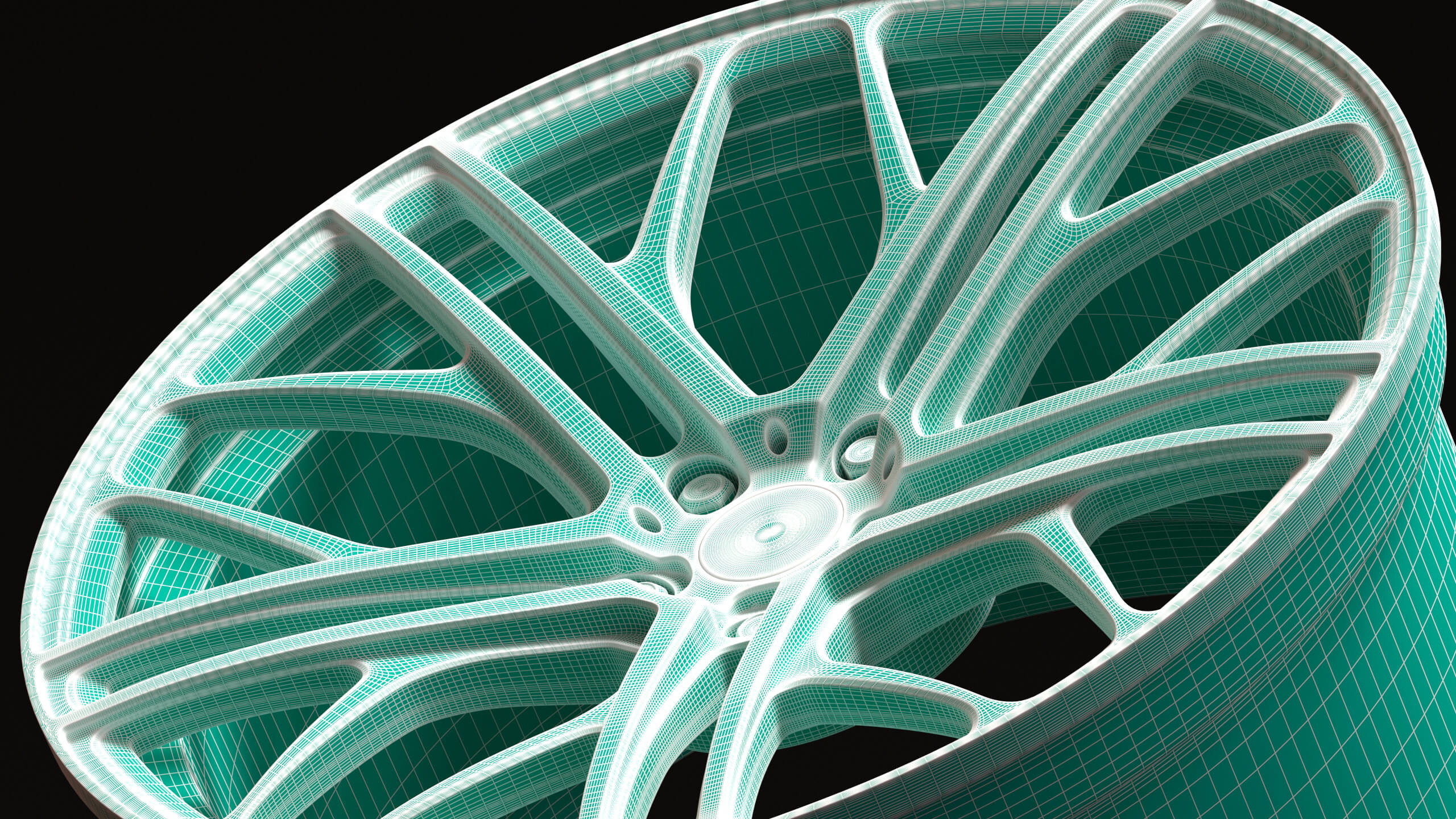 mbDESIGN SF1 Wheel - 3D Print Model by bayazoff