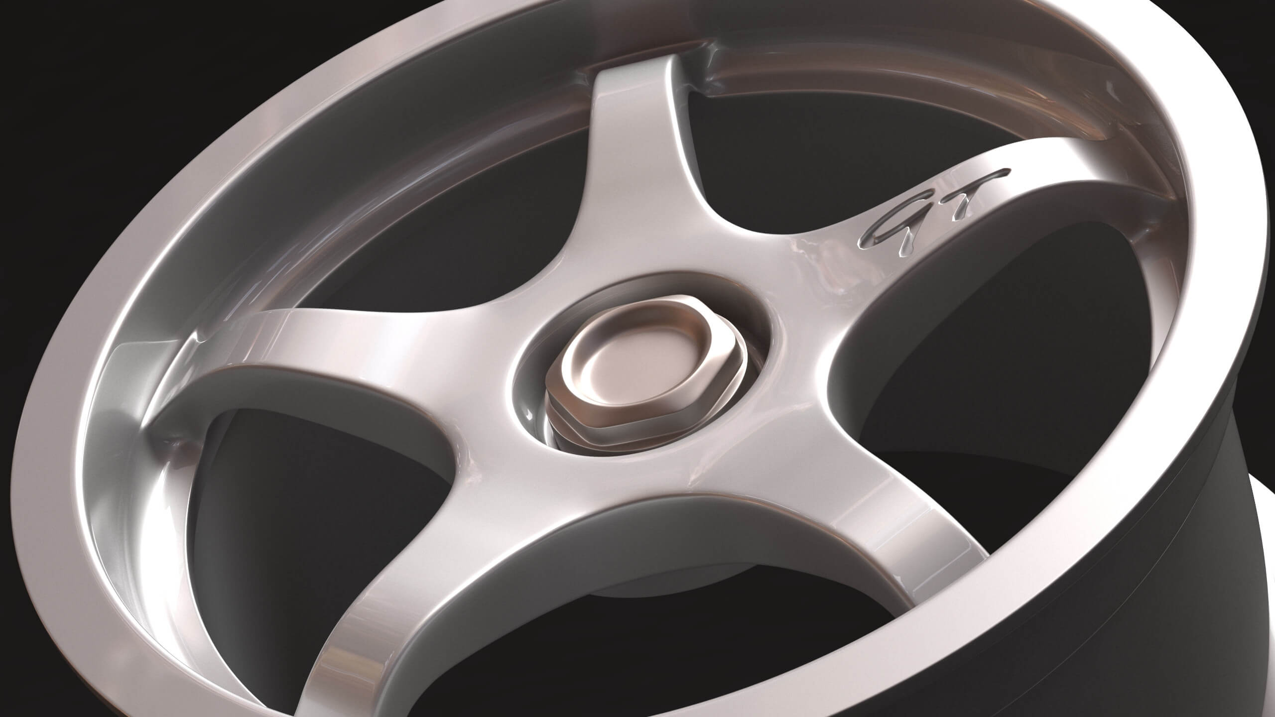 McLaren F1 GT Longtail Wheels - 3D Model by bayazoff