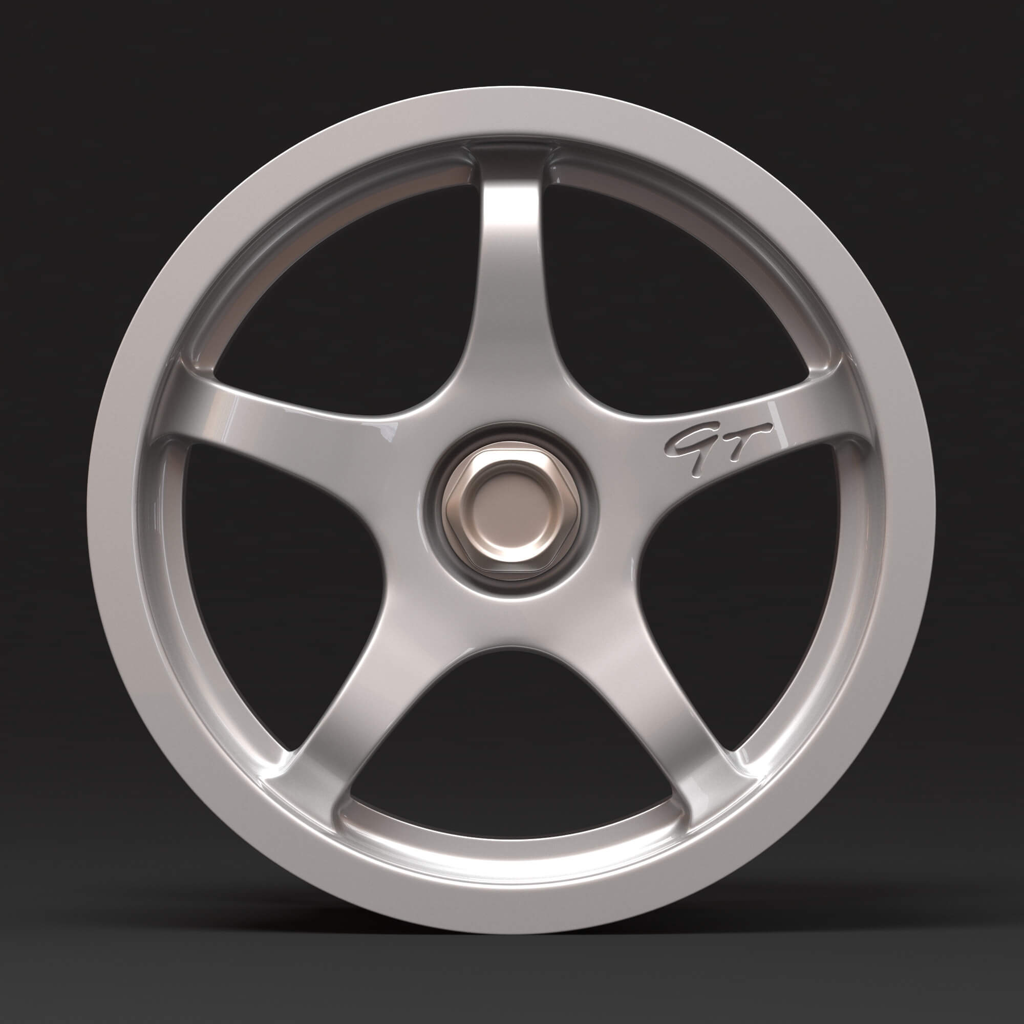 McLaren F1 GT Longtail Wheels - 3D Print Model by bayazoff