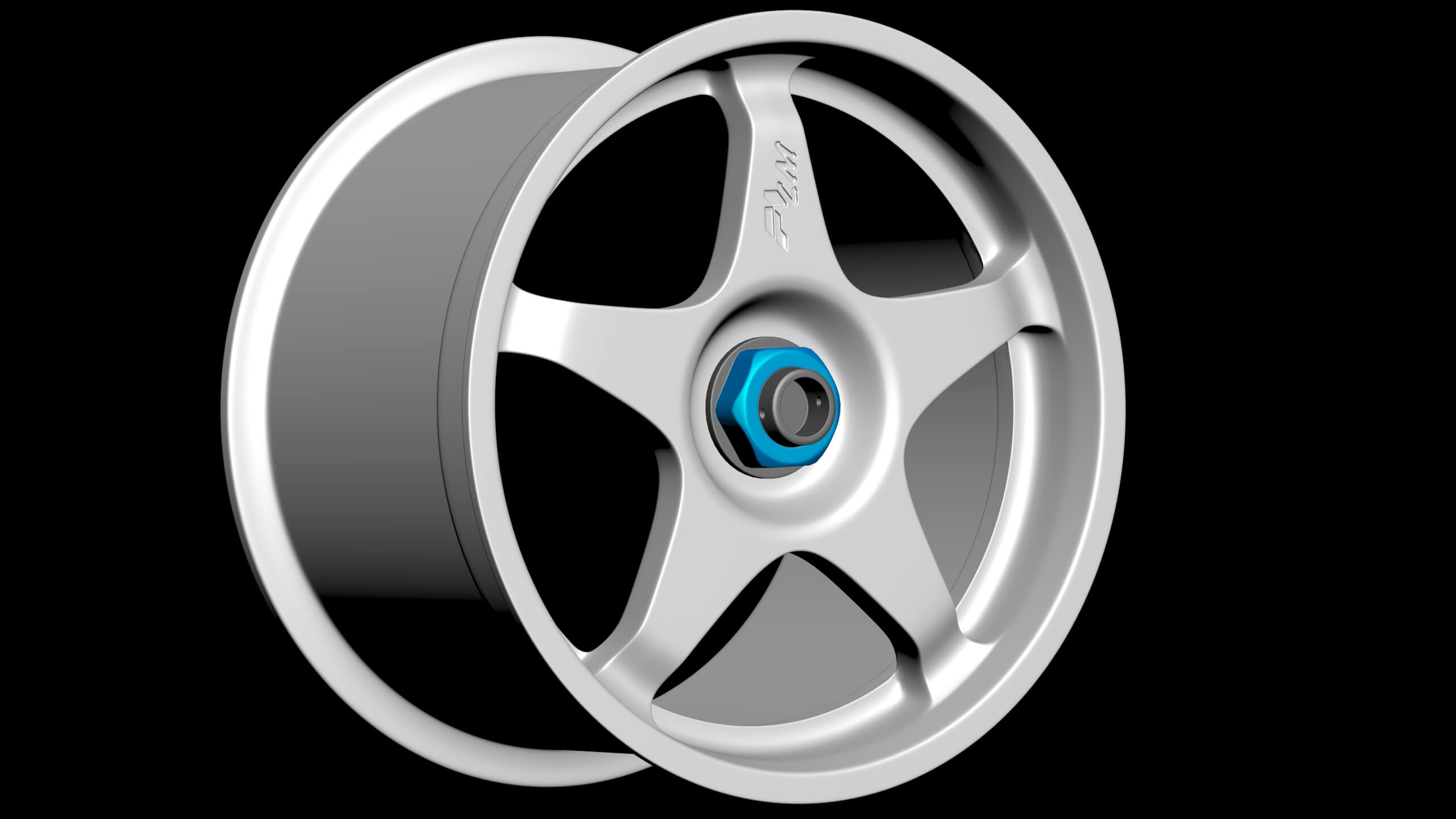 McLaren F1 LM Wheels - 3D Model by bayazoff