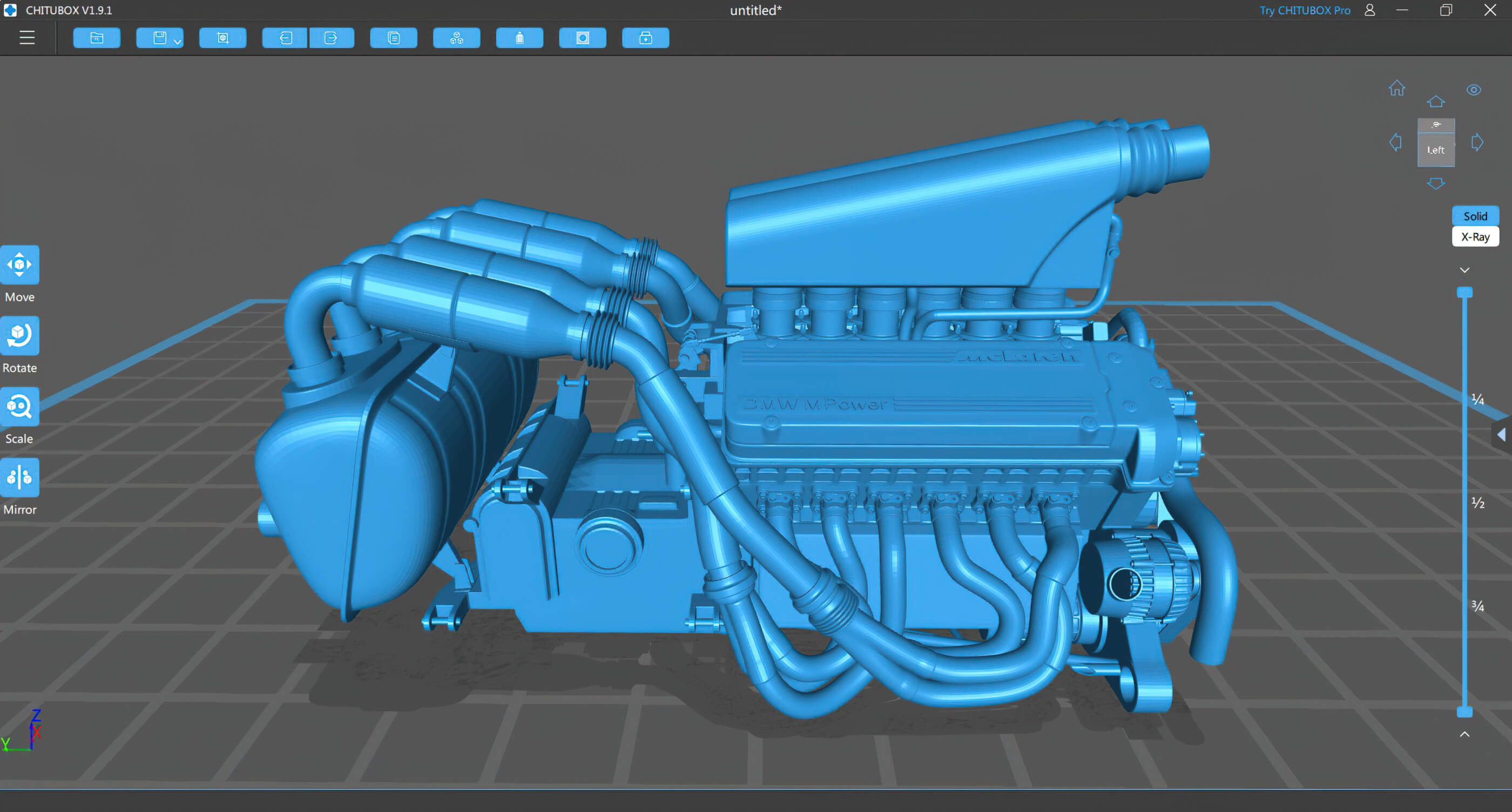 McLaren F1 S702 V12 Engine - 3D Model by bayazoff