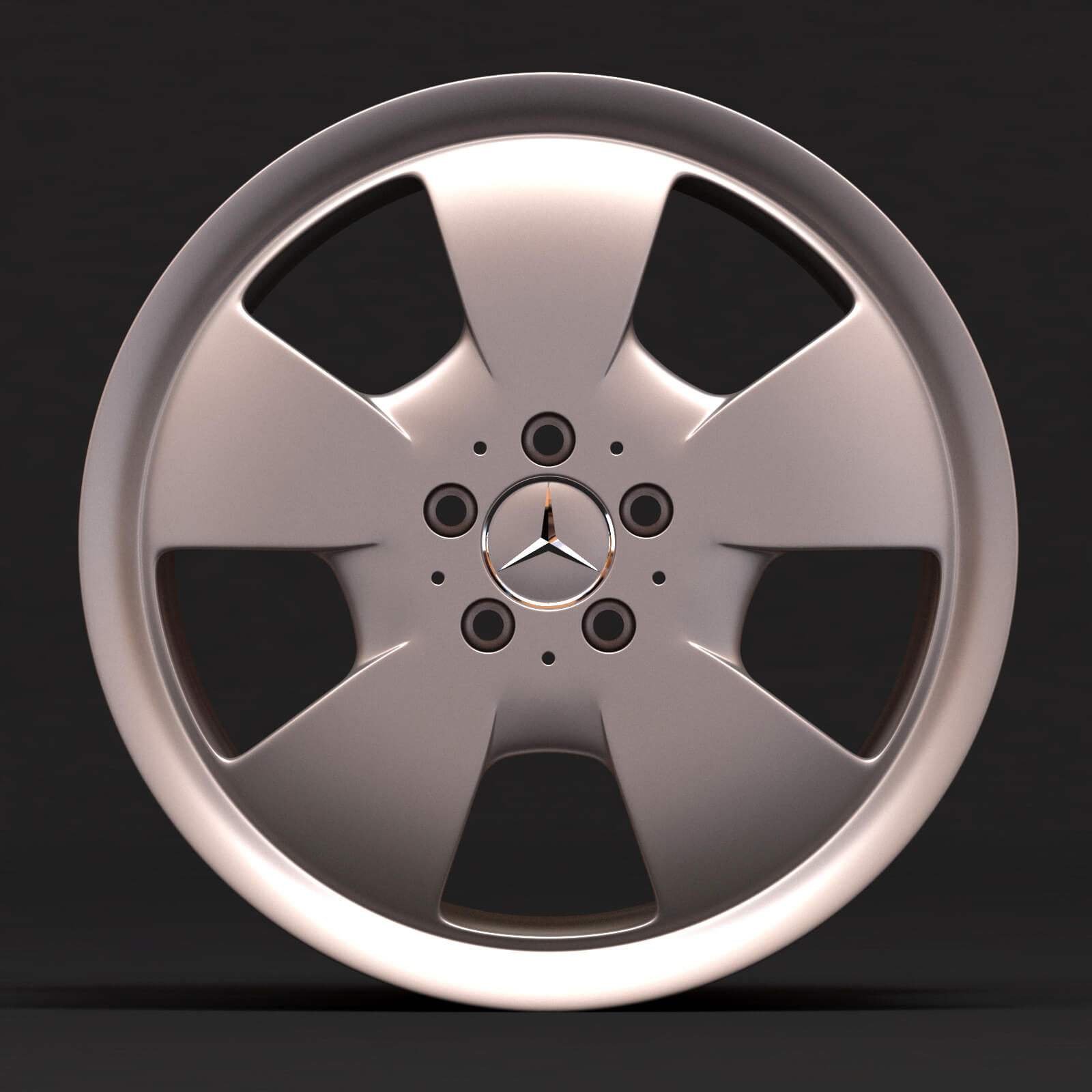 Mercedes AMG Albali Wheel Printable - 3D Model by bayazoff