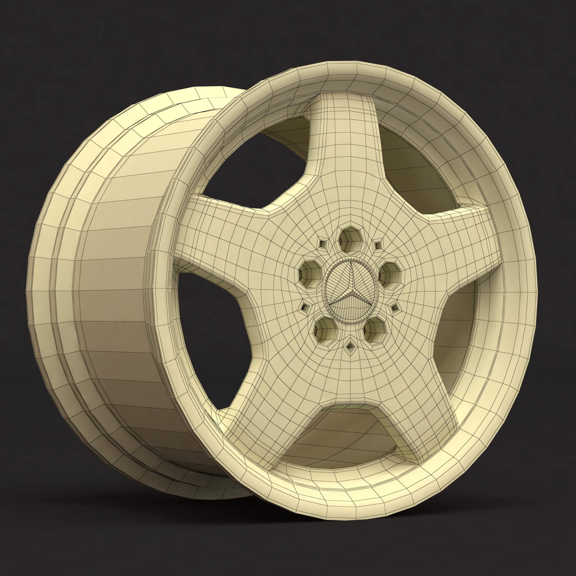 Mercedes-Benz AMG I Monoblock Printable 3D Model by bayazoff