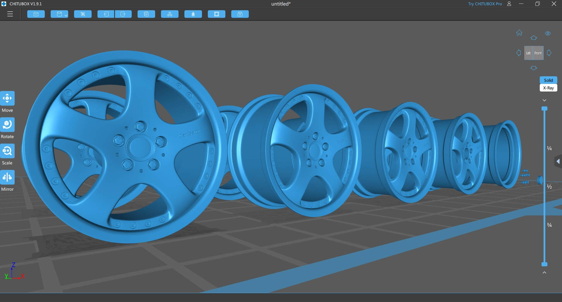Mercedes Carlsson Wheels - 3D Model by bayazoff
