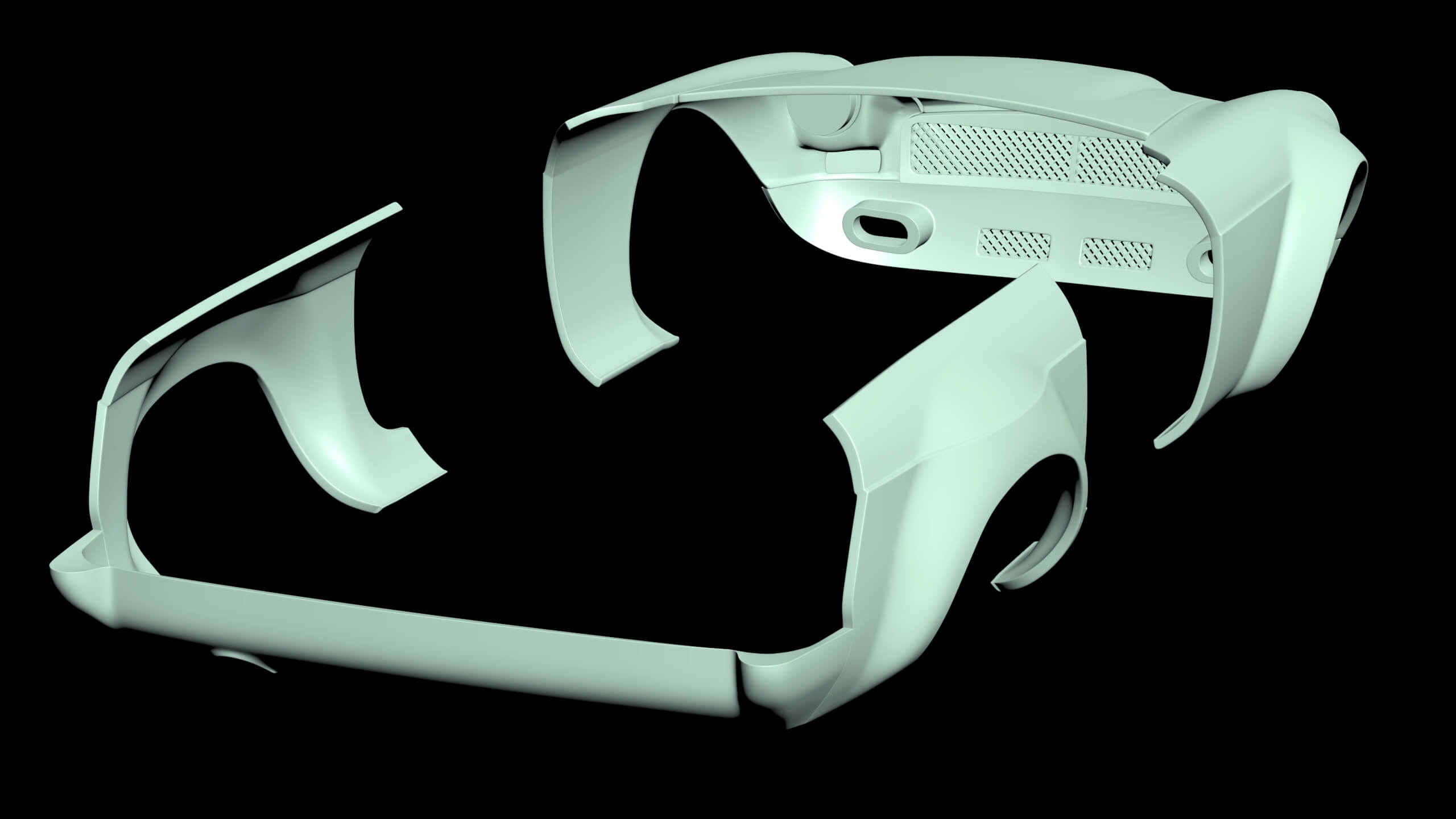 MGB Sebring Wing and Balance Kit - 3D Model by bayazoff