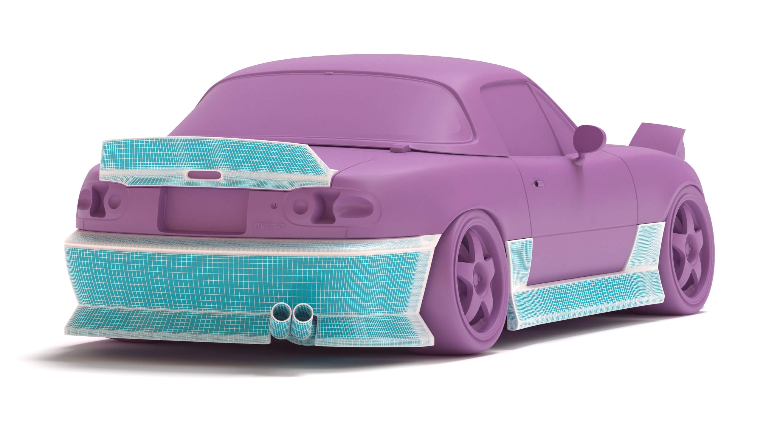 Miata KBD Body Kit - 3D Model by bayazoff