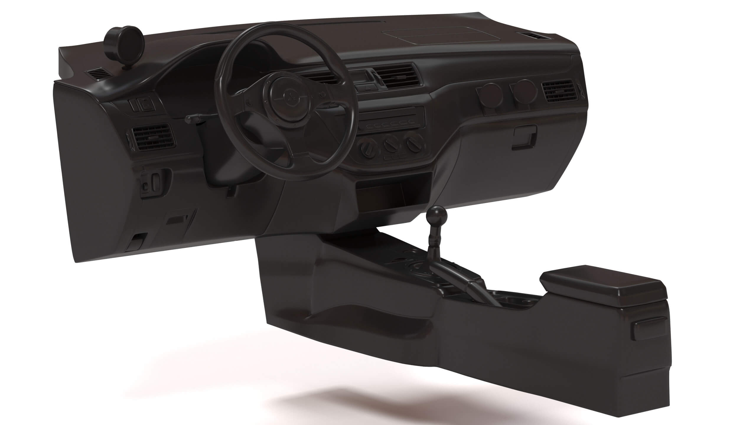 Mitsubishi Lancer VII Damd Body Kit and Addons - 3D Model by bayazoff