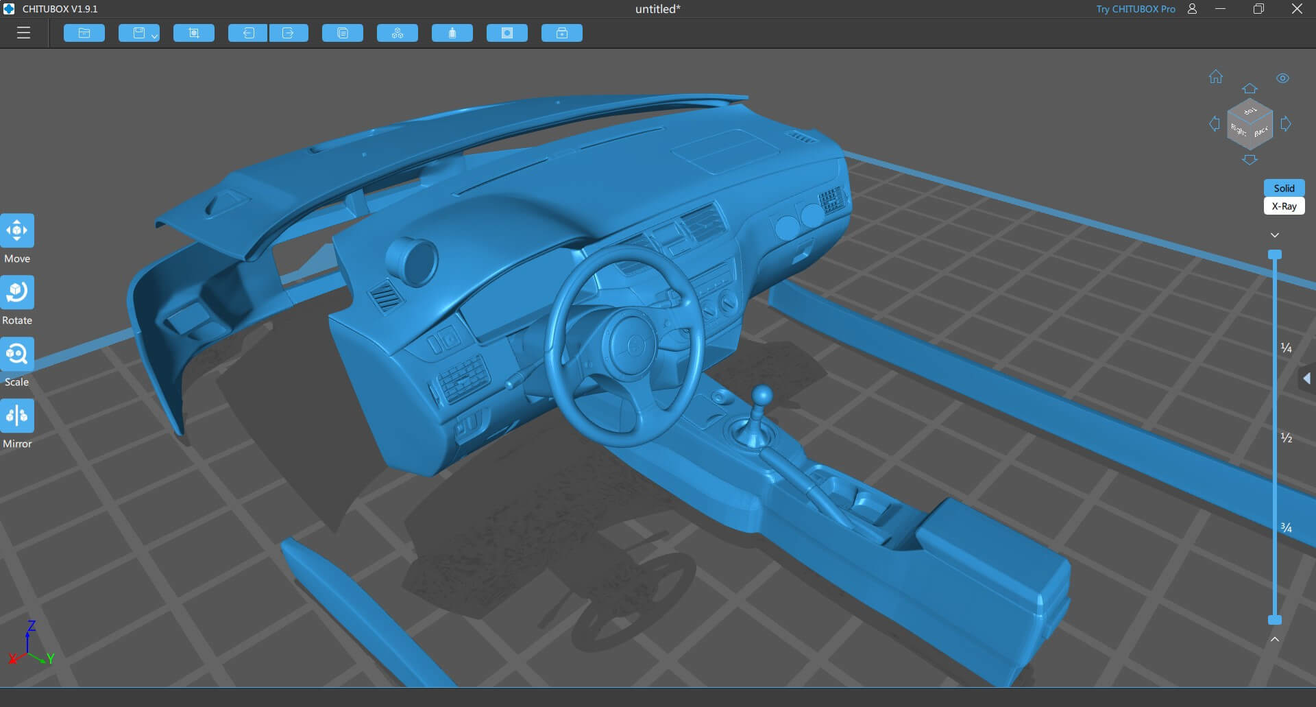 Mitsubishi Lancer VII Damd Body Kit and Addons - 3D Model by bayazoff