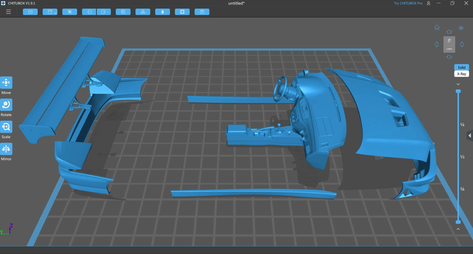 Mitsubishi Lancer VII Damd Body Kit and Addons - 3D Model by bayazoff