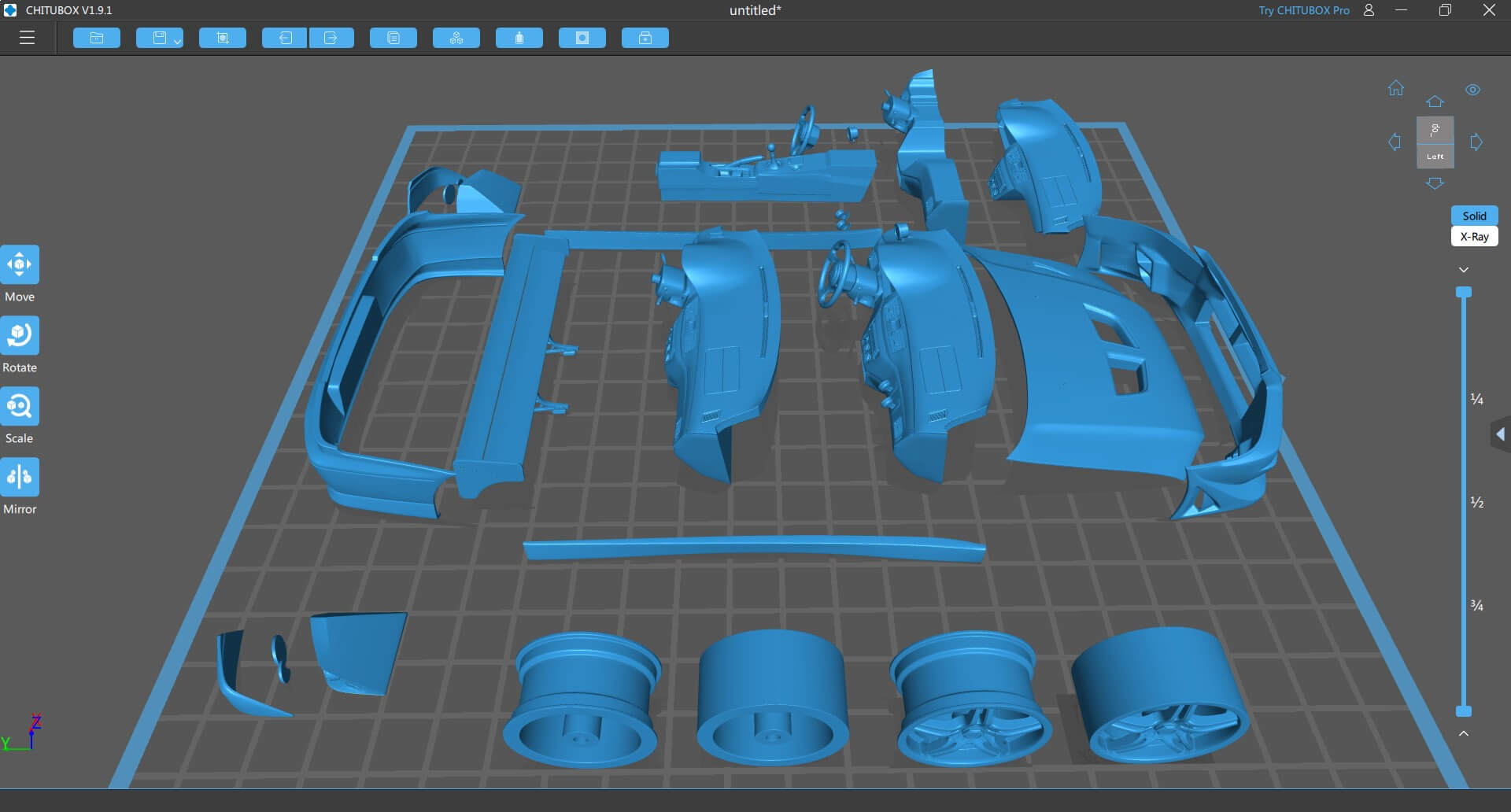 Mitsubishi Lancer VII Damd Body Kit and Addons - 3D Model by bayazoff