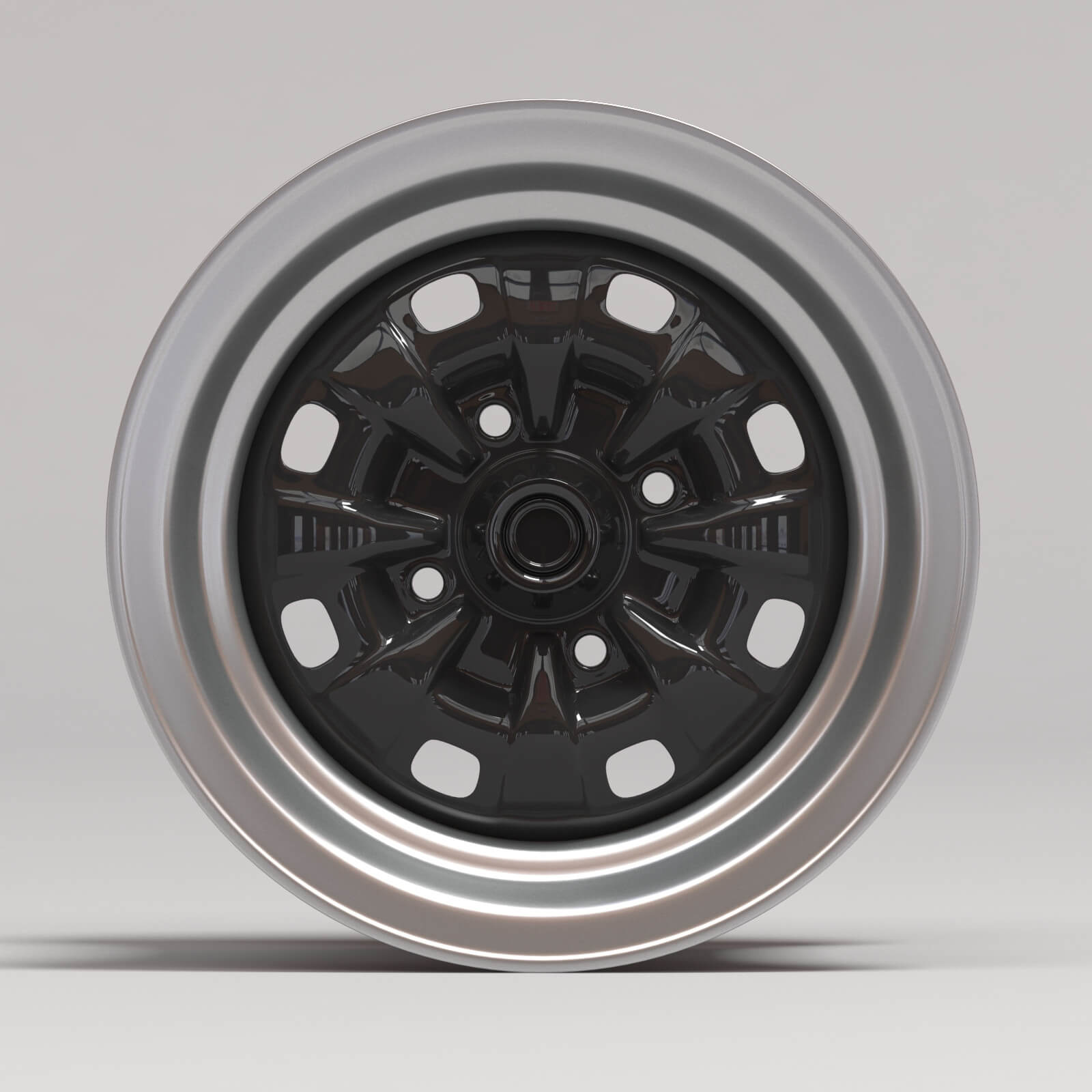 MK1 Escort Mexico Steel Wheels Printable - 3D Print Model by bayazoff