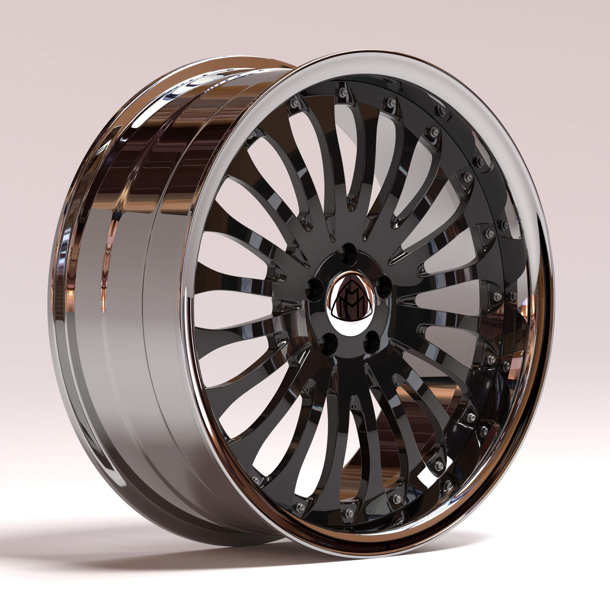 Modulare M1 Rim - 3D Print Model by bayazoff