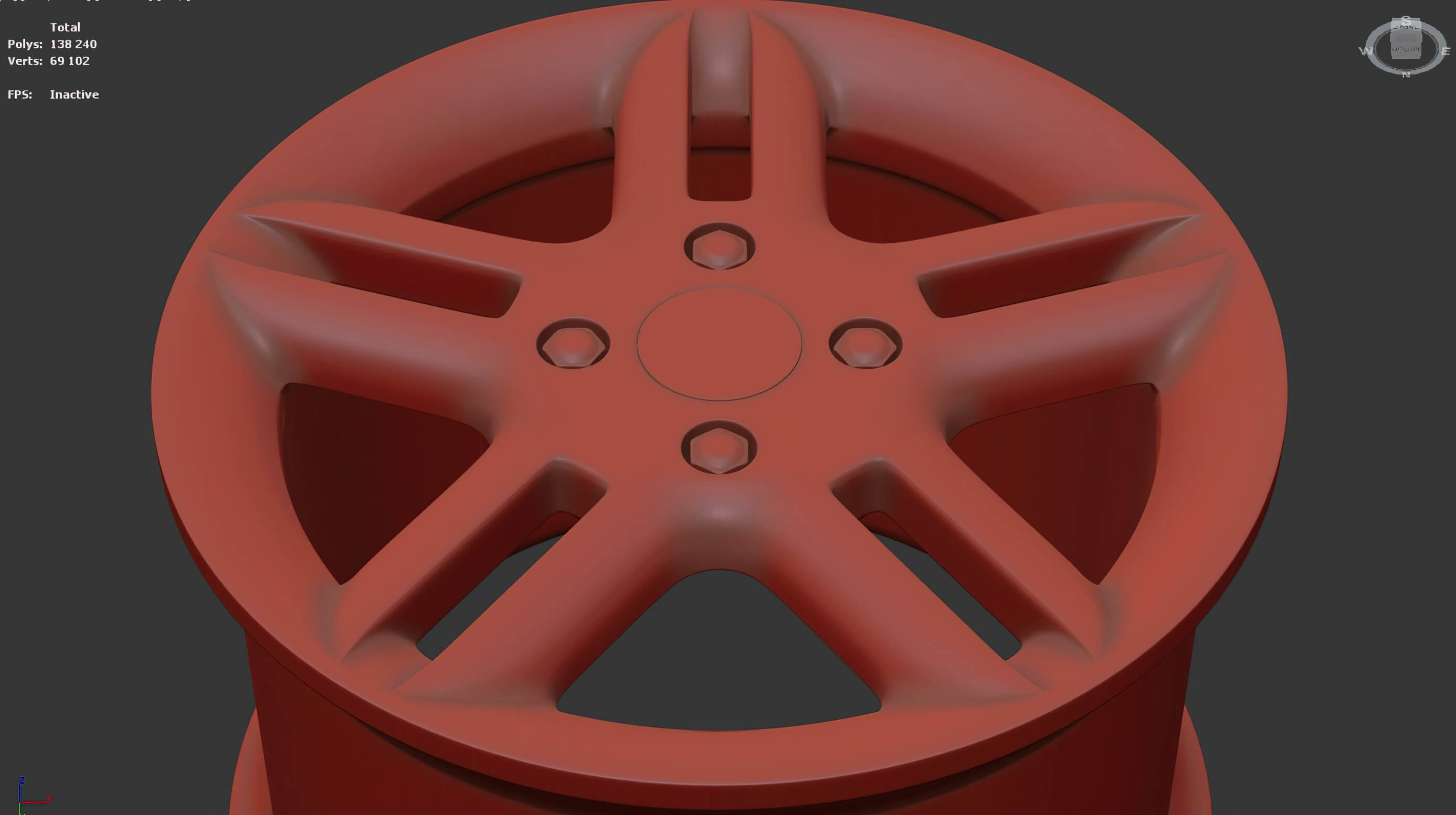 Momo Arrows 4X100 Printable - 3D Model by bayazoff