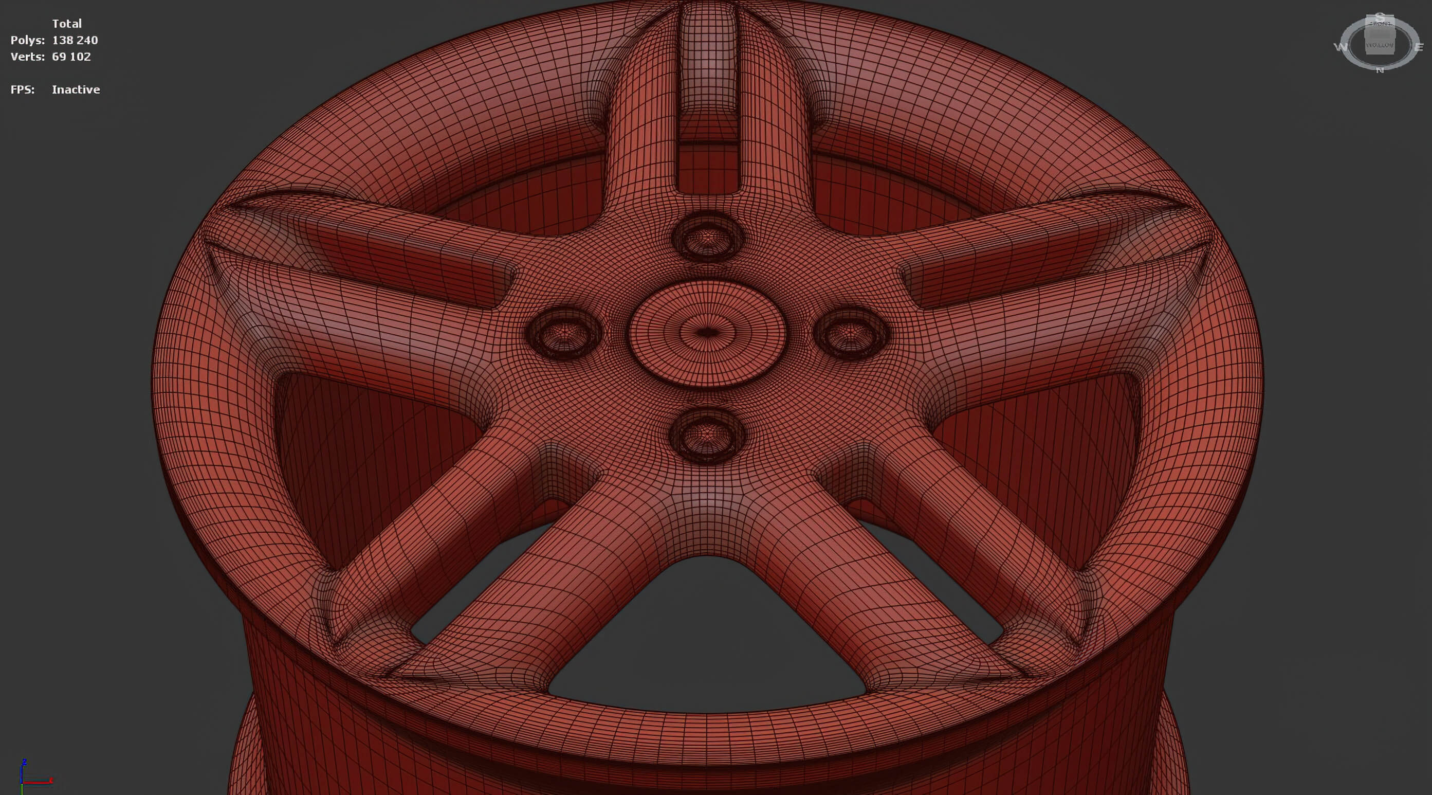 Momo Arrows 4X100 Printable - 3D Model by bayazoff