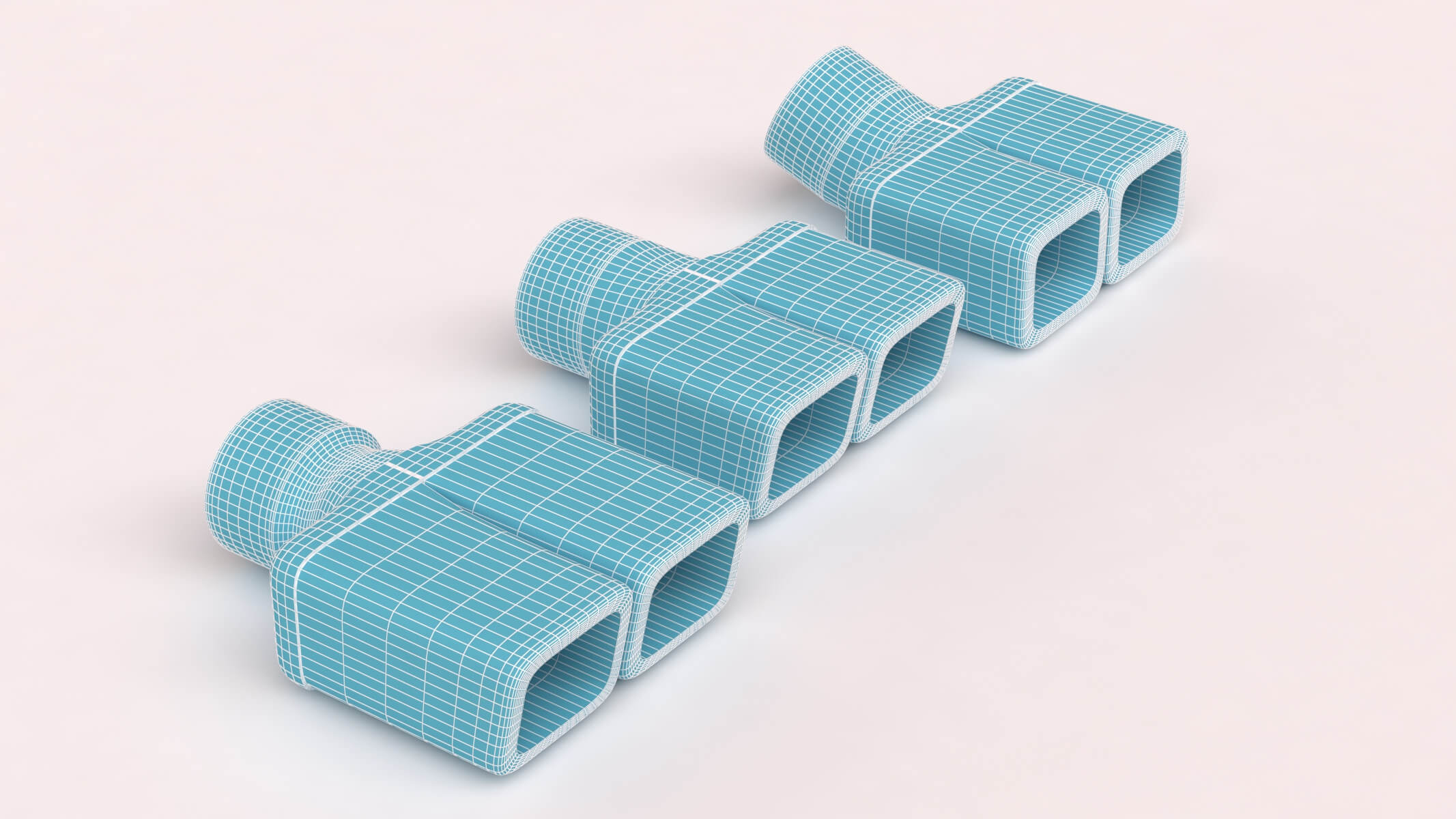 Muffler Pack 01 Printable - 3D Print Model by bayazoff