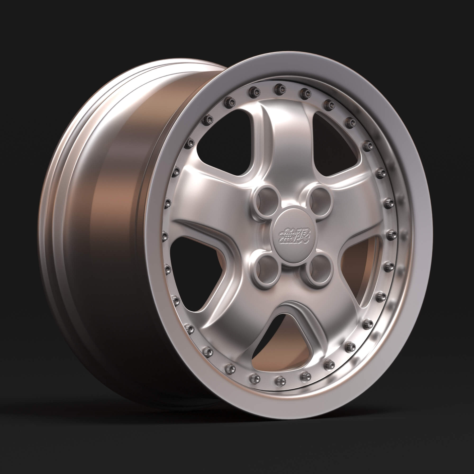 Mugen MR5 M2 Wheels - 3D Print Model by bayazoff