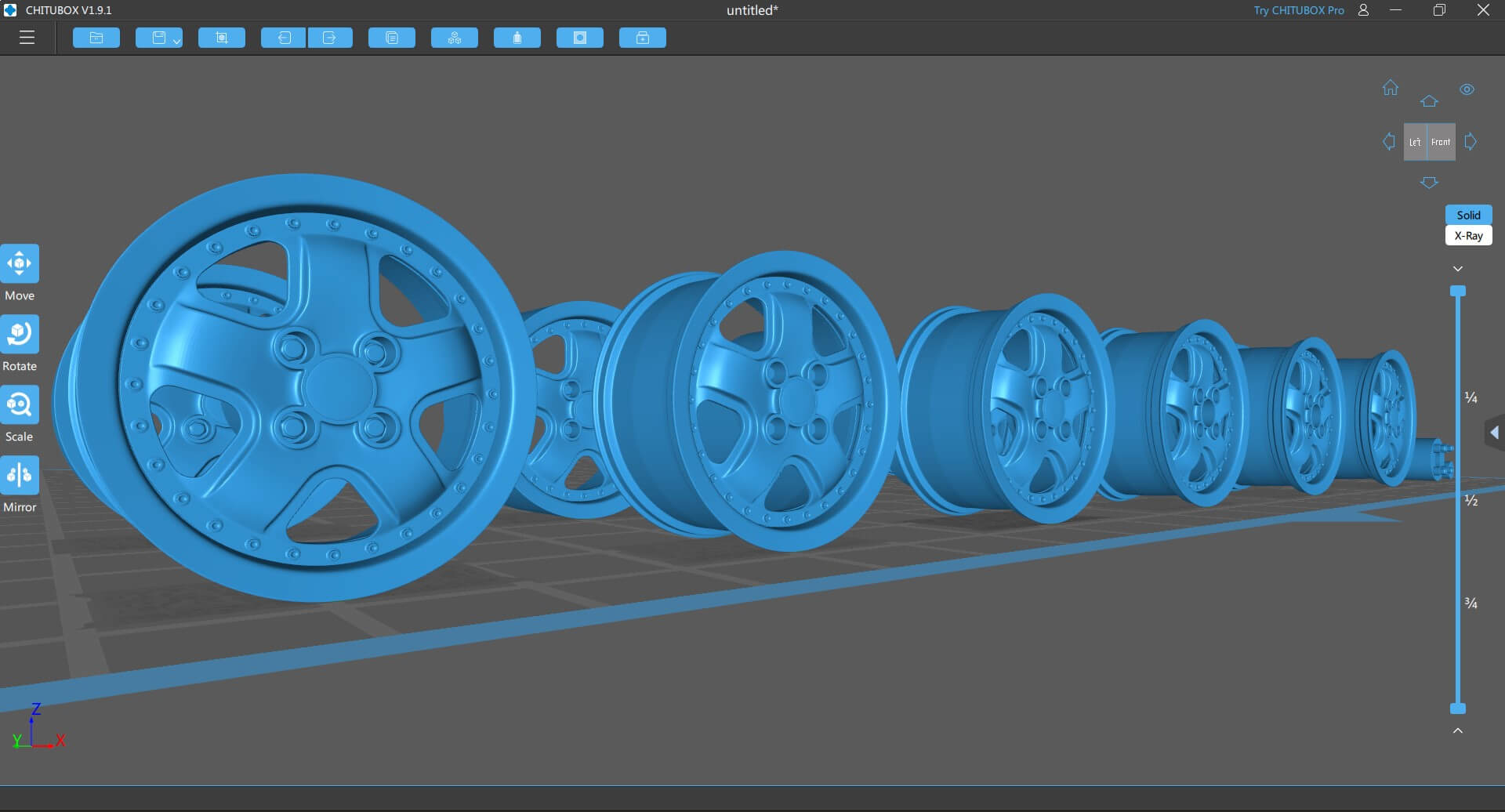 Mugen MR5 M2 Wheels - 3D Model by bayazoff