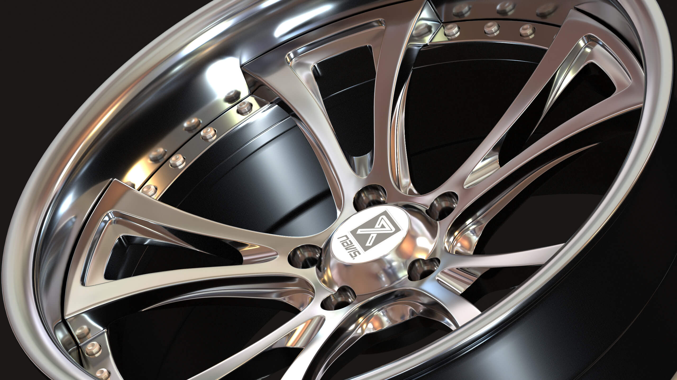 Navis Blaise Wheels - 3D Model by bayazoff