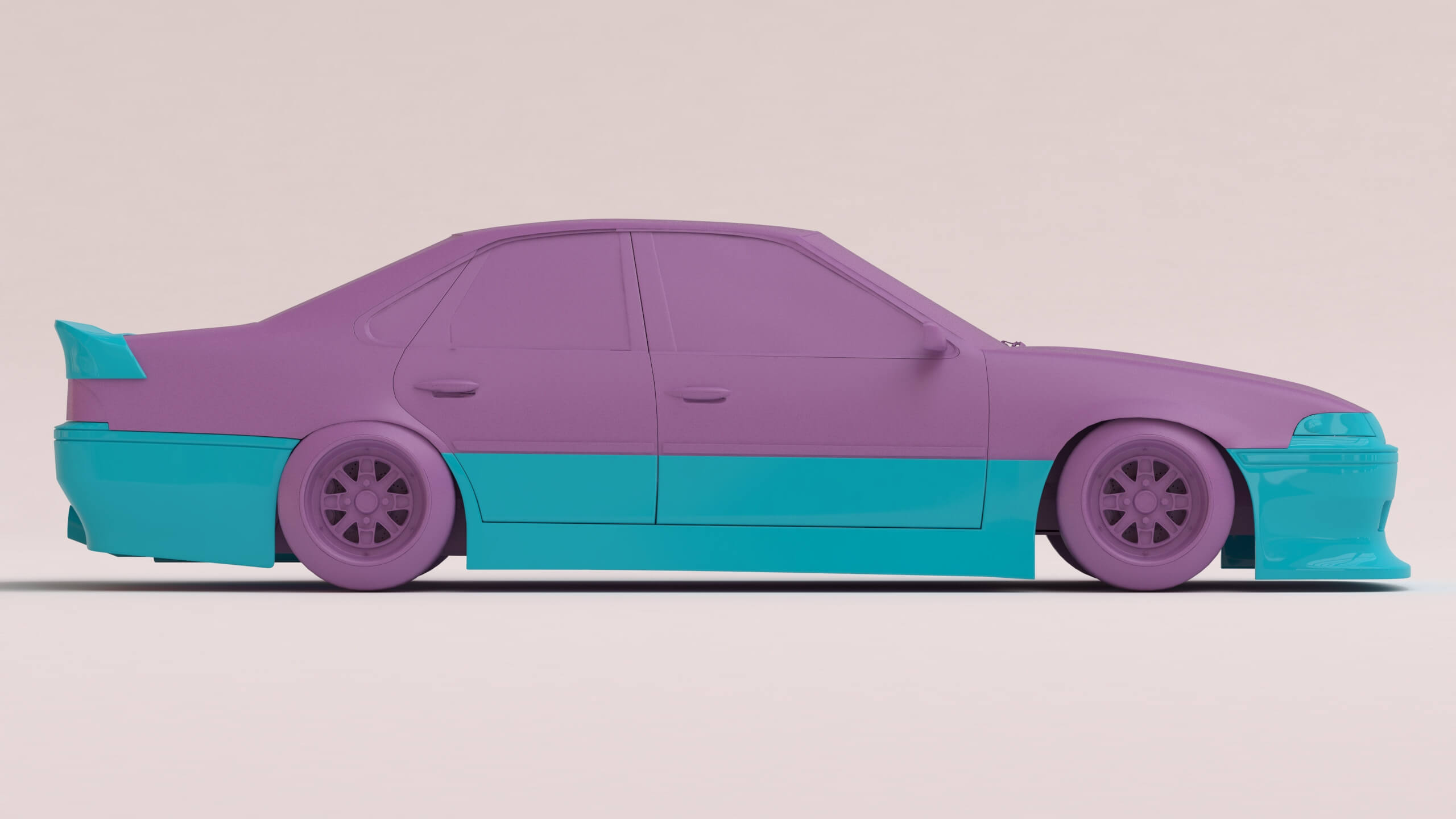 Nissan Cefiro A31 Diana Body Kit Printable - 3D Model by bayazoff