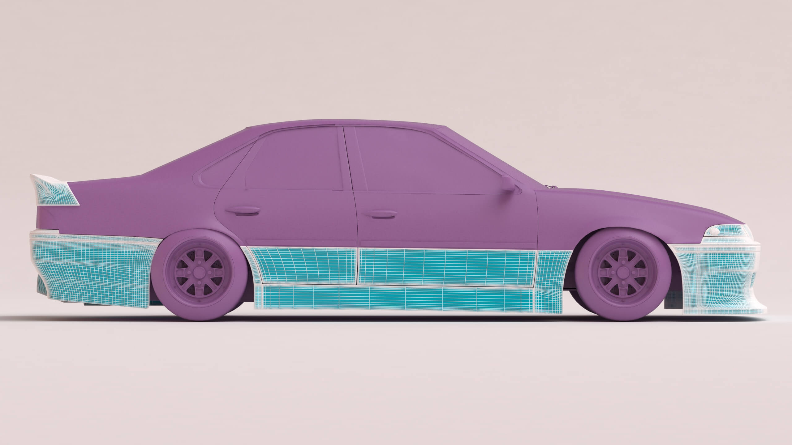 Nissan Cefiro A31 Diana Body Kit Printable - 3D Model by bayazoff