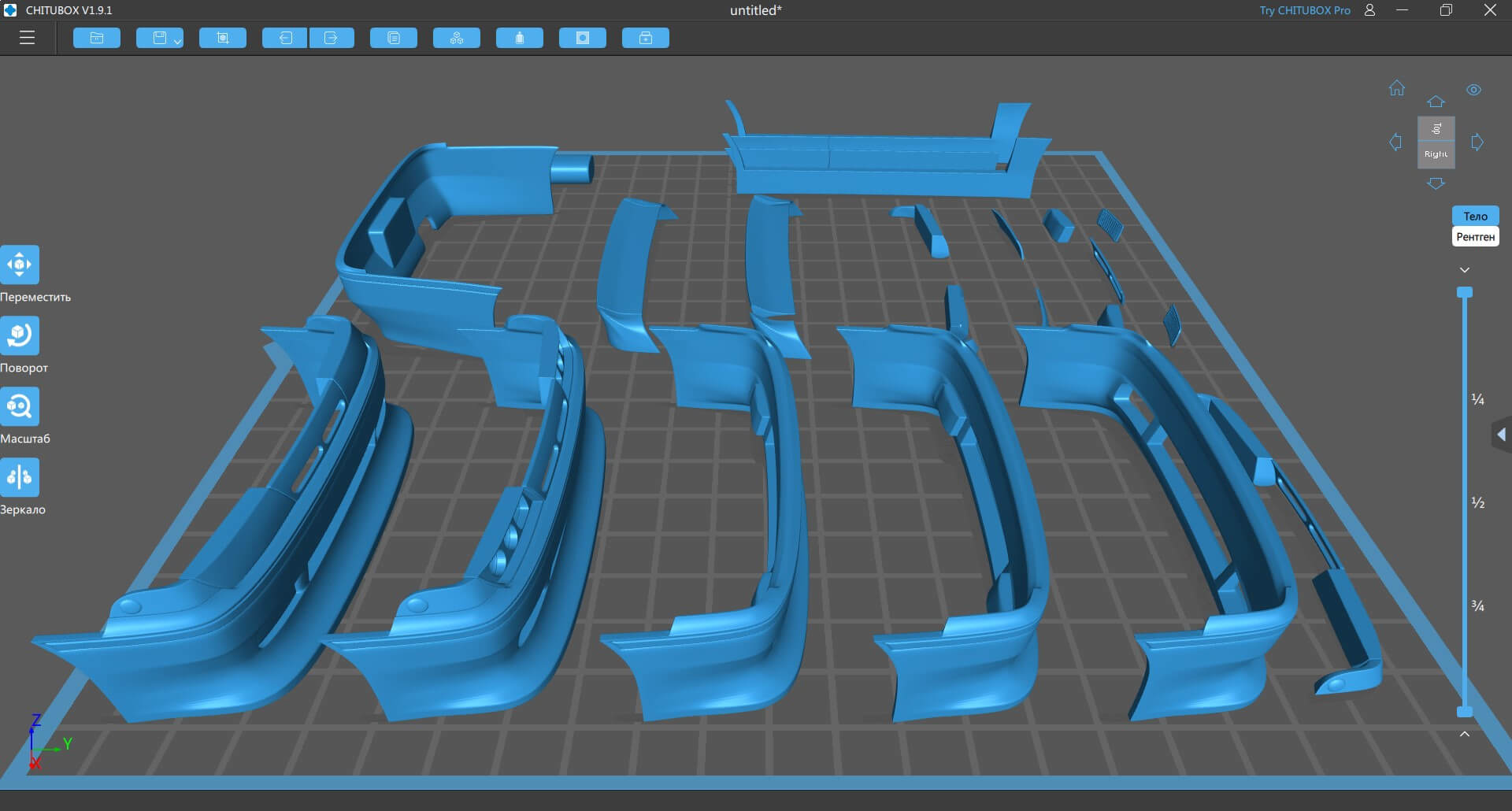 Nissan Cefiro A31 Diana Body Kit Printable - 3D Model by bayazoff