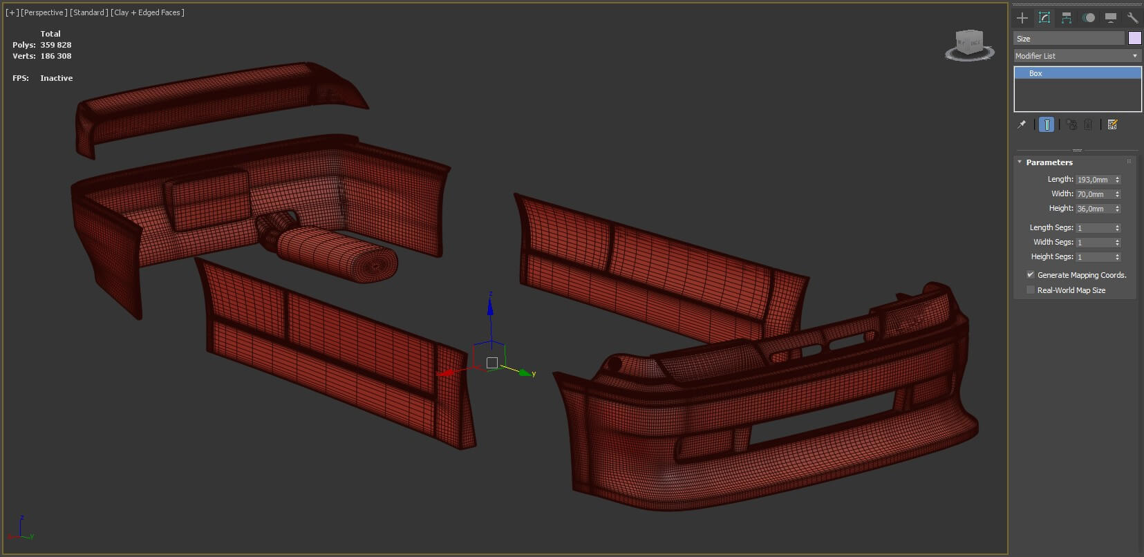 Nissan Cefiro A31 Diana Body Kit Printable - 3D Print Model by bayazoff