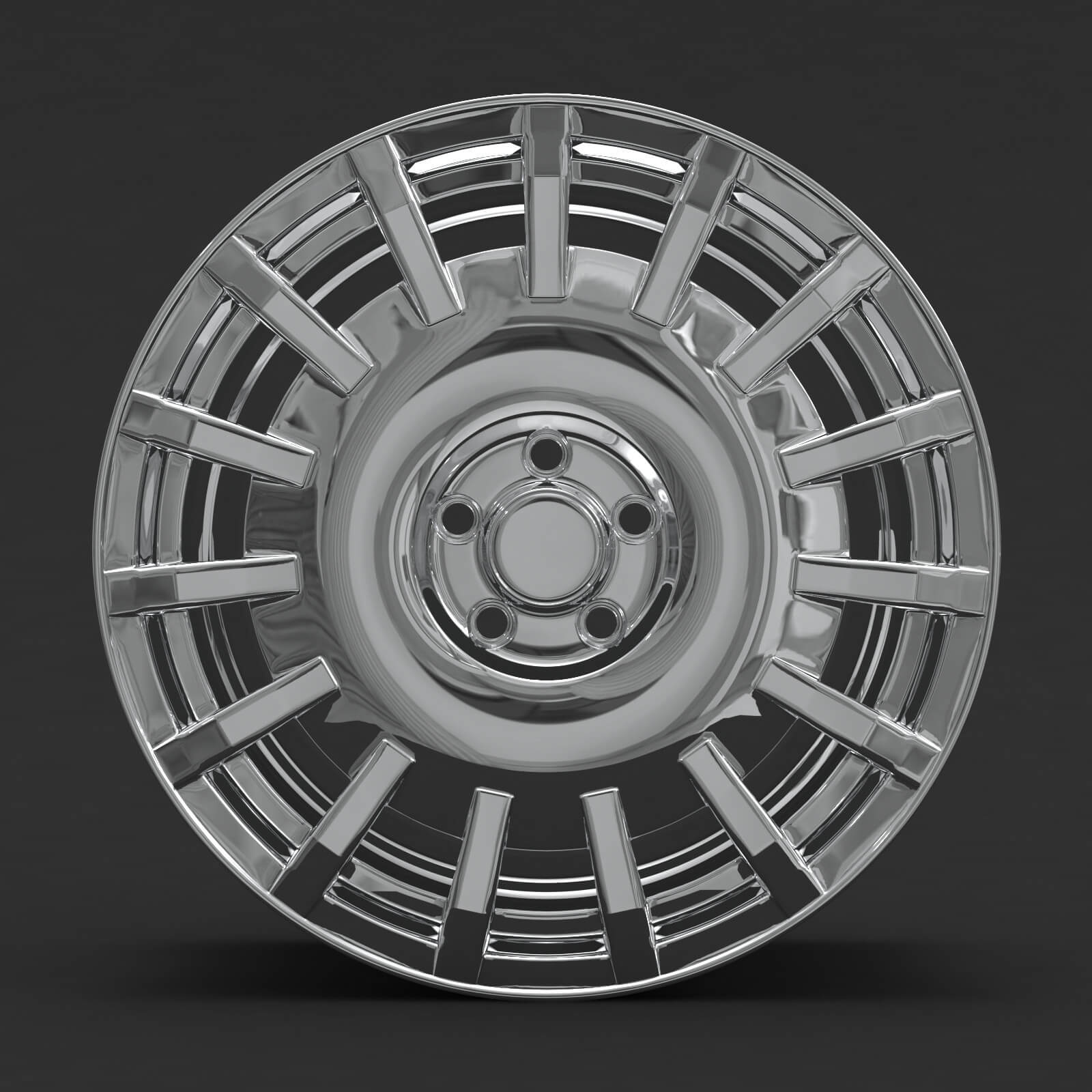 OZ Racing Rally Rim - 3D Model by bayazoff