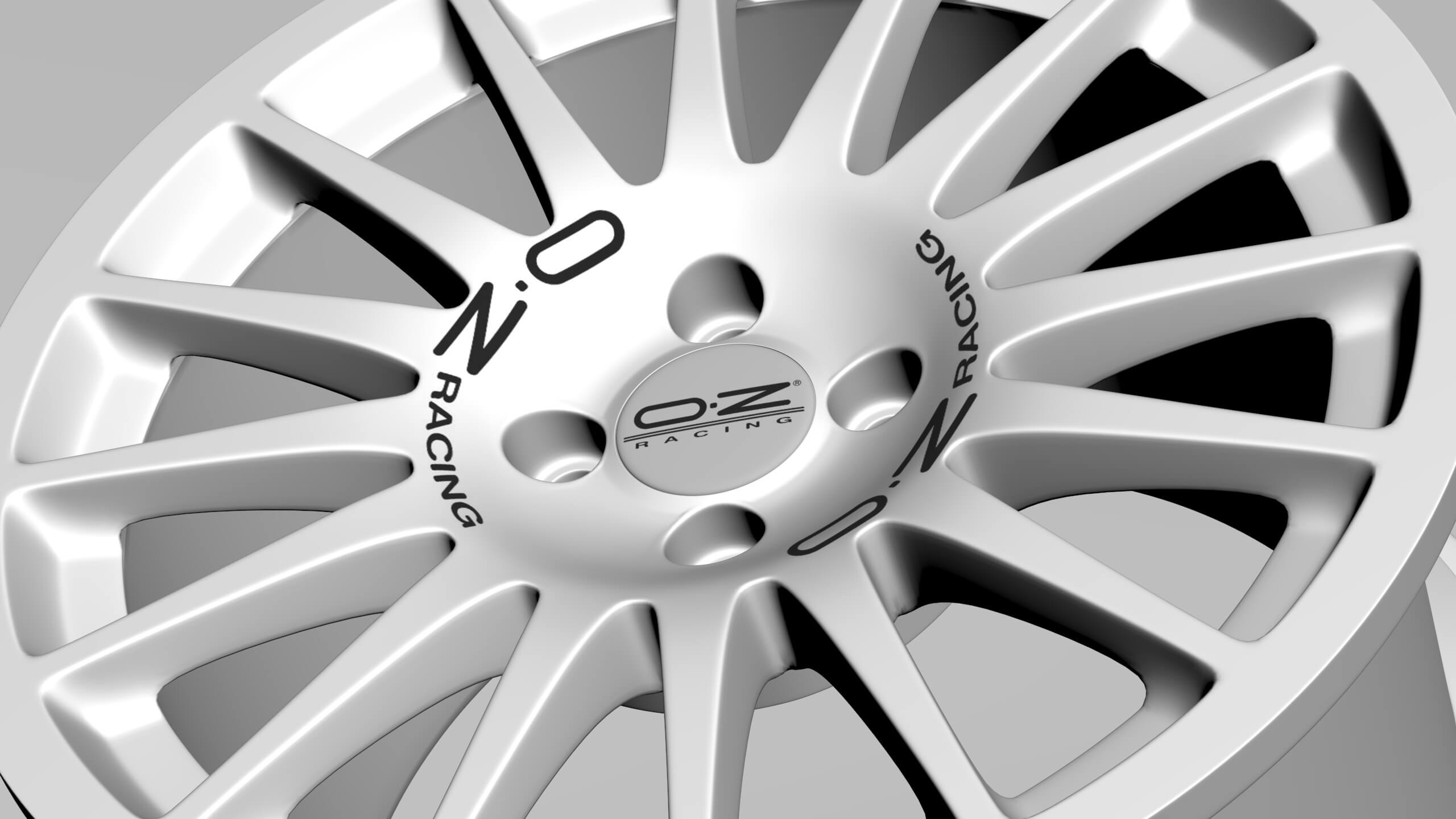 OZ Superturismo Rims - 3D Print Model by bayazoff