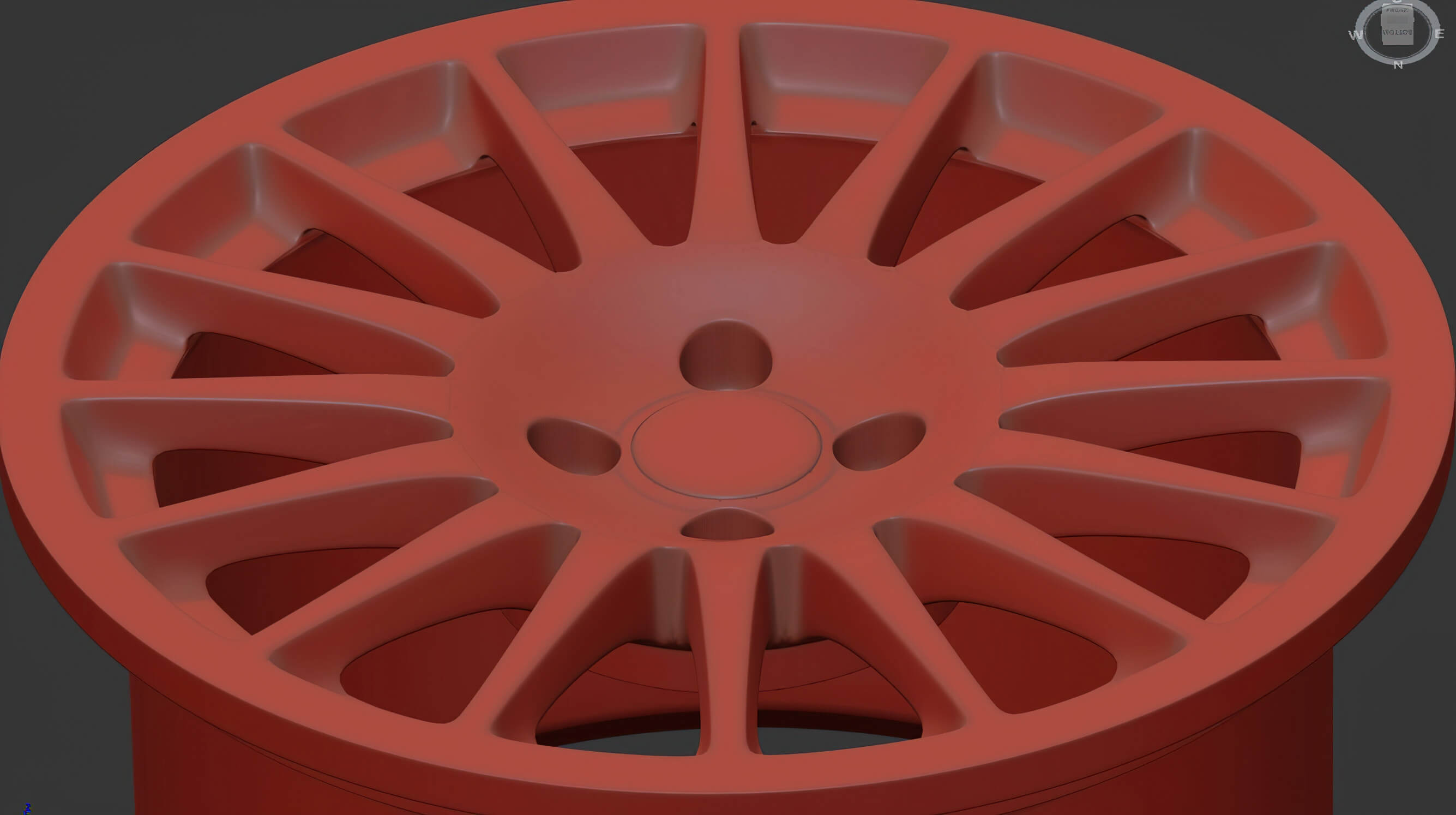 OZ Superturismo Rims - 3D Model by bayazoff